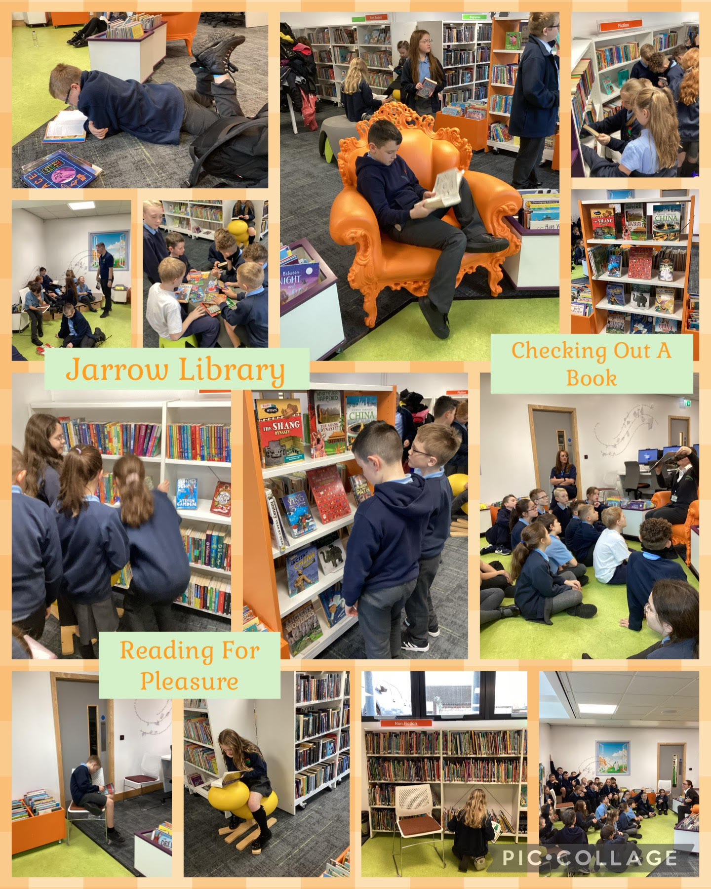 Year 5 – Jarrow Library Visit! – 07.11.2023 | St Oswald's CE VA Primary ...