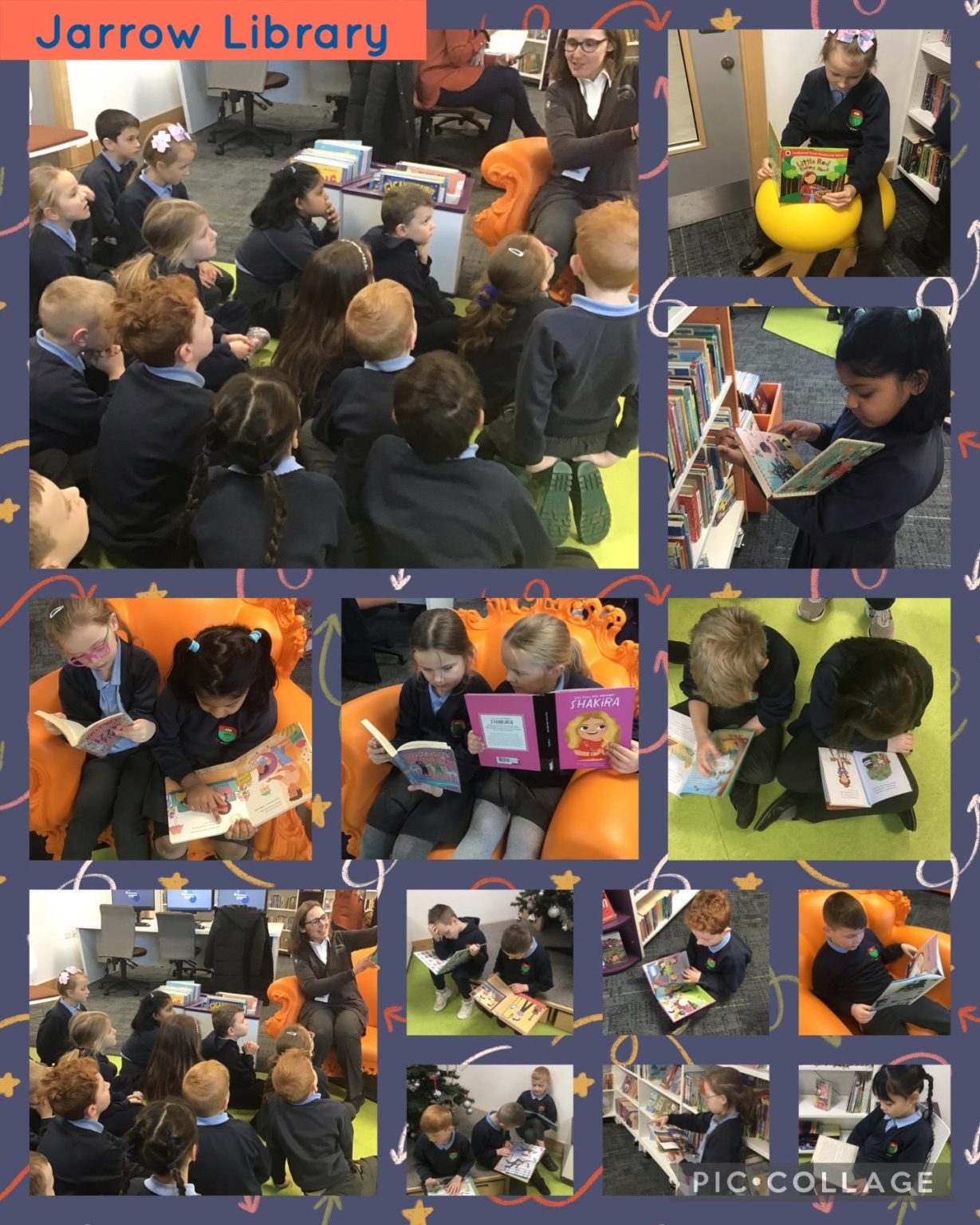 Year 2 – Jarrow Library Visit! – 06.12.2023 | St Oswald's CE VA Primary ...