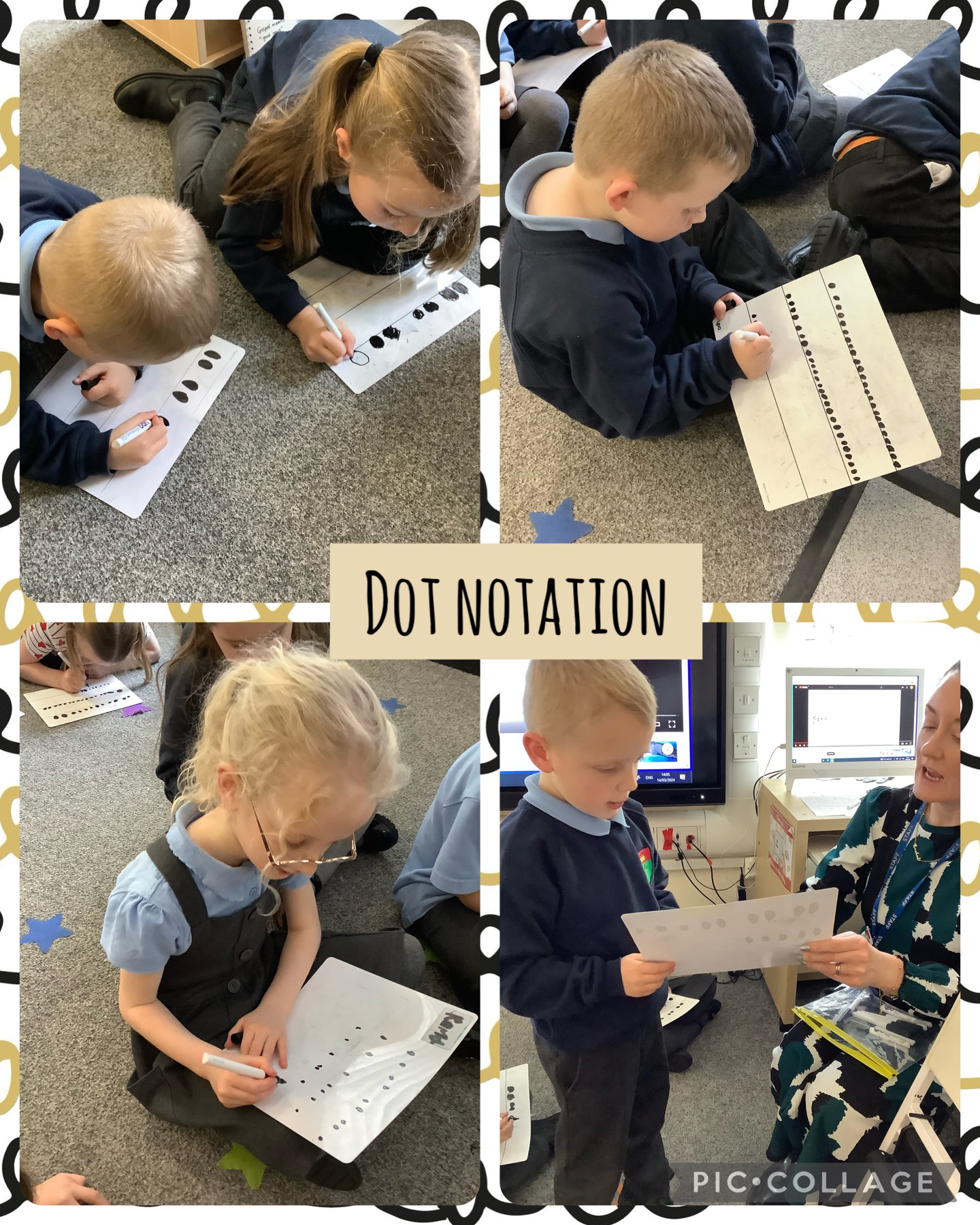 Year 1- Dot Notation! – 19.03.2024 | St Oswald's CE VA Primary School