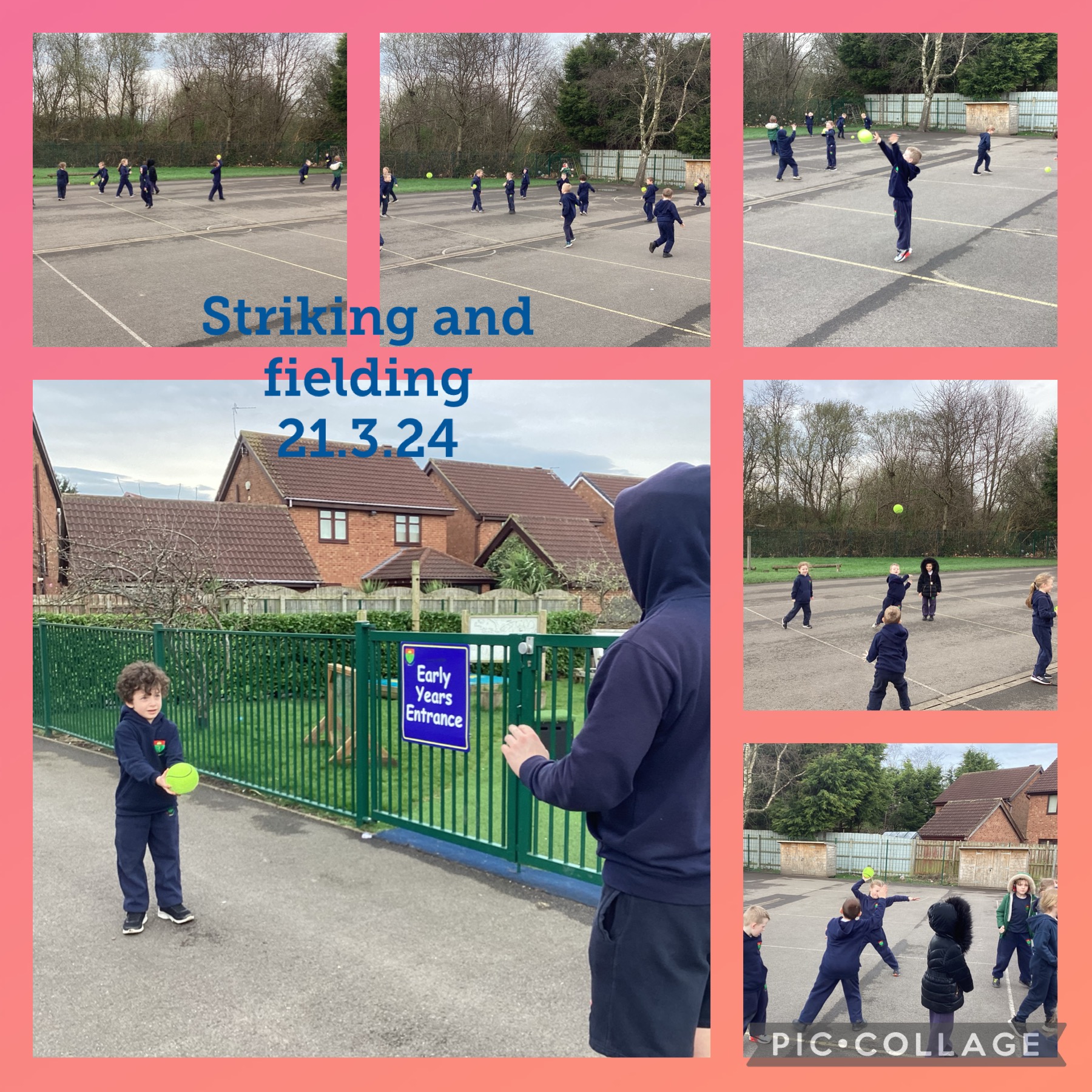 Year 1- Striking & fielding – 26.03.2024 | St Oswald's CE VA Primary School