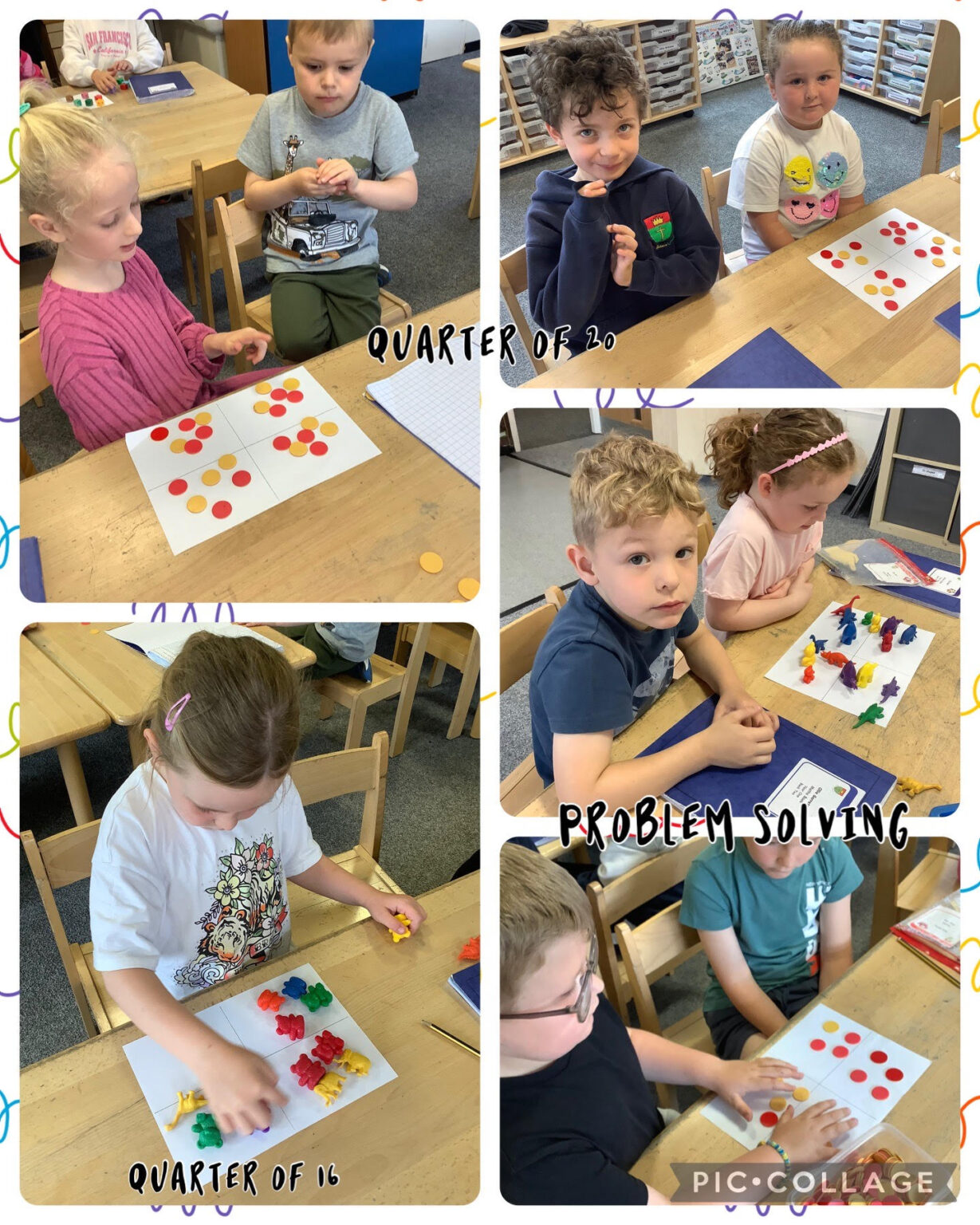 Year 1 – Finding quarters! – 01.07.2024 | St Oswald's CE VA Primary School