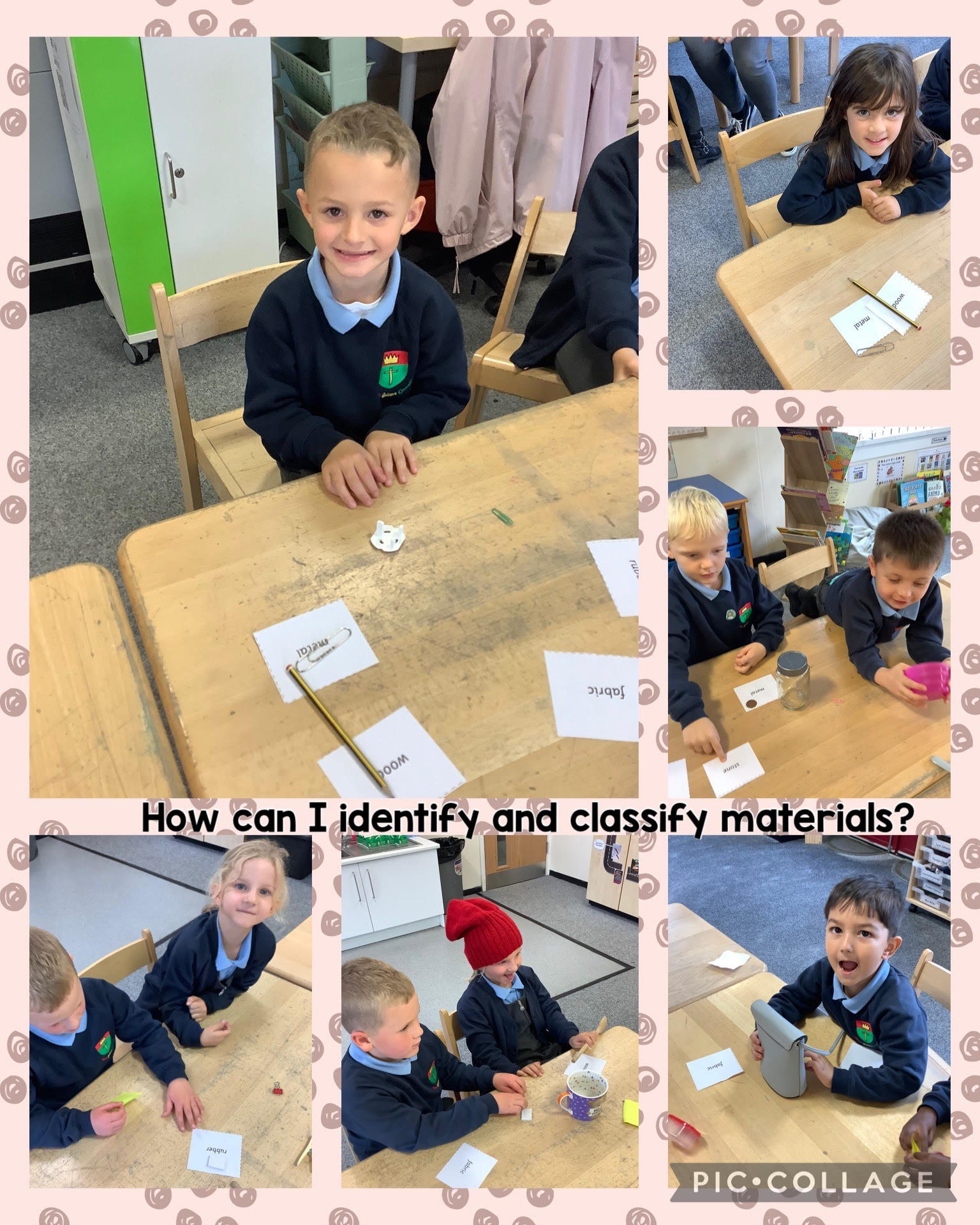 Year 1 – Classifying Materials! – 30.09.2024 | St Oswald's CE VA ...