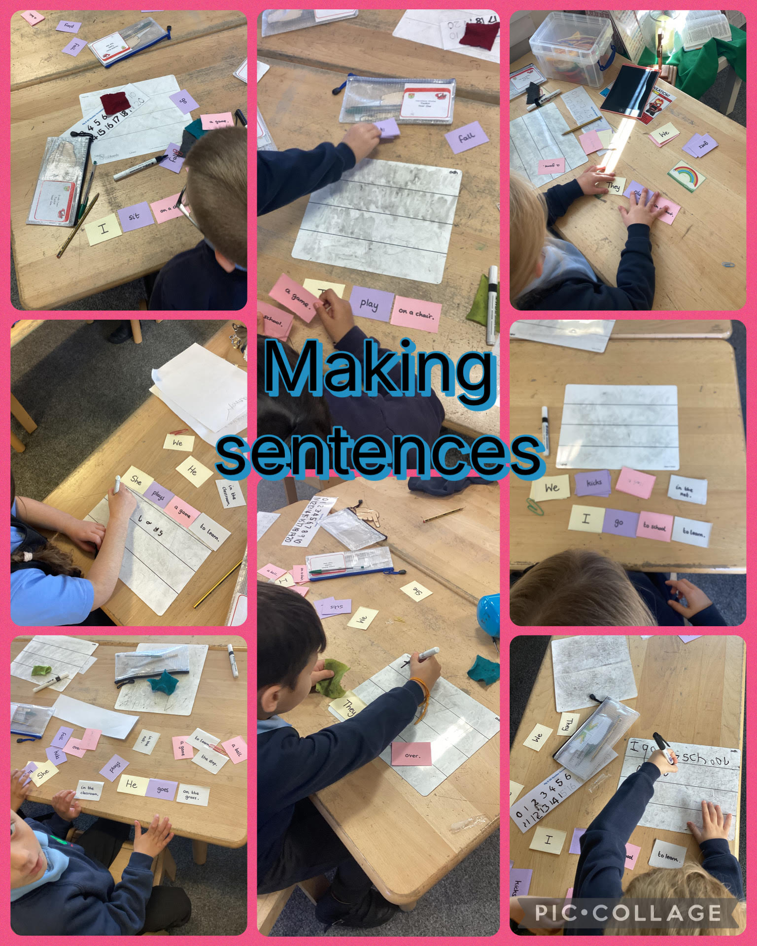 Year 1 – Making Sentences – 29.09.2025 | St Oswald's CE VA Primary School