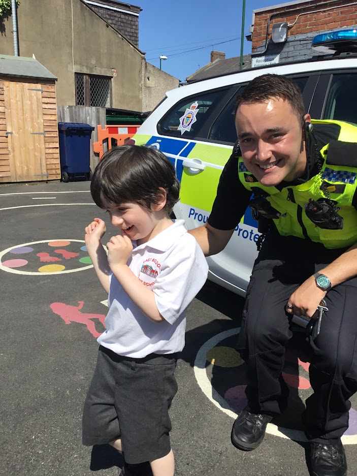 Police Visit to Reception | East Boldon Infant School