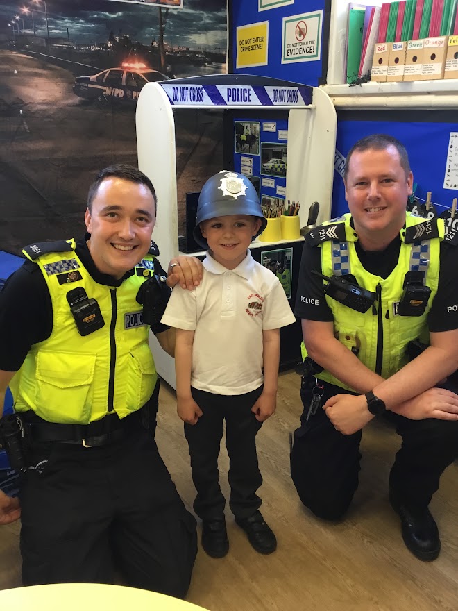 Police Visit to Reception | East Boldon Infant School
