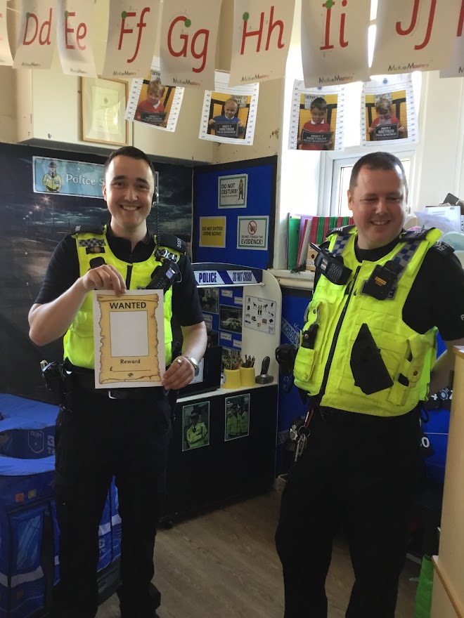 Police Visit to Reception | East Boldon Infant School