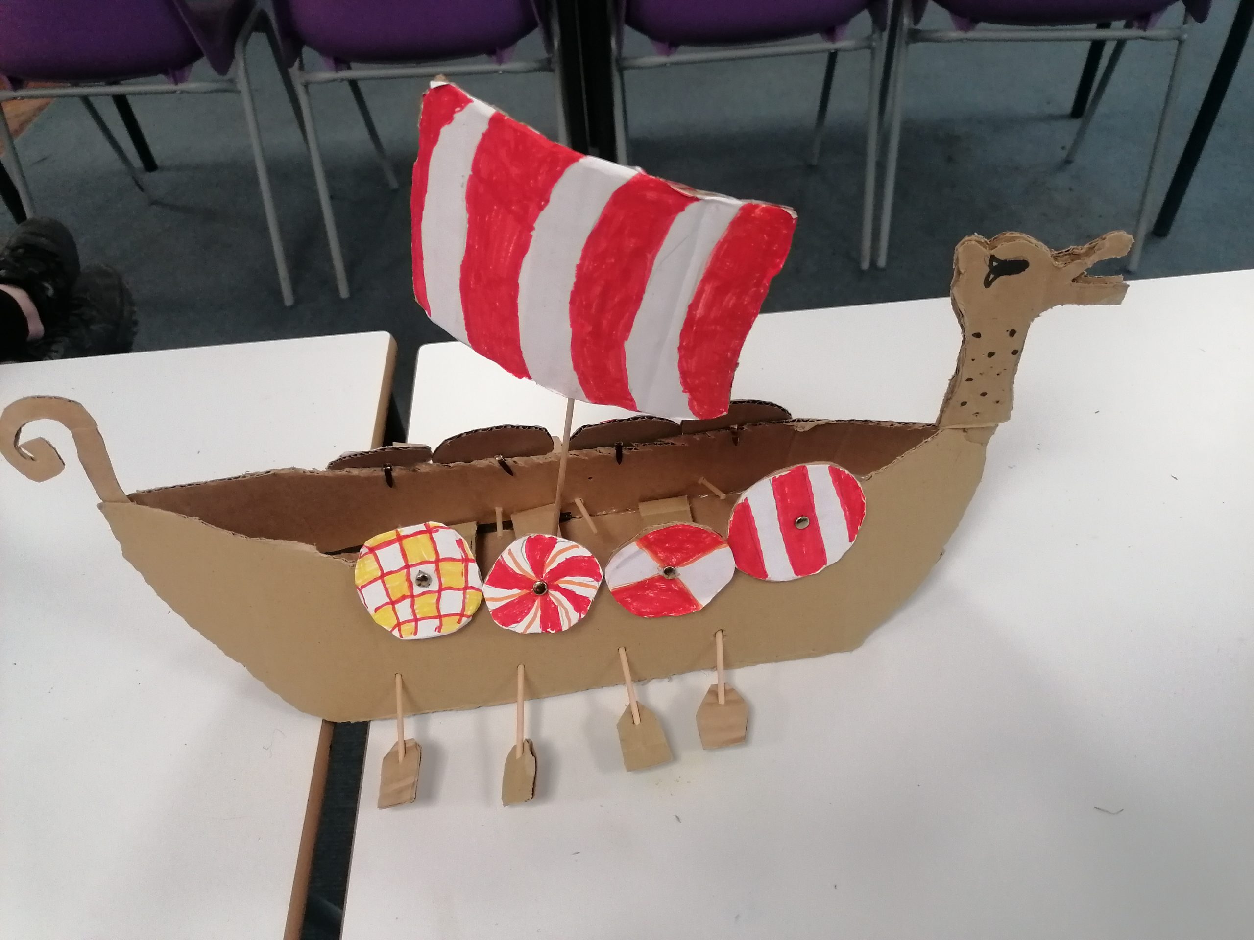 Creating a Viking Longship | Hedworthfield Primary School