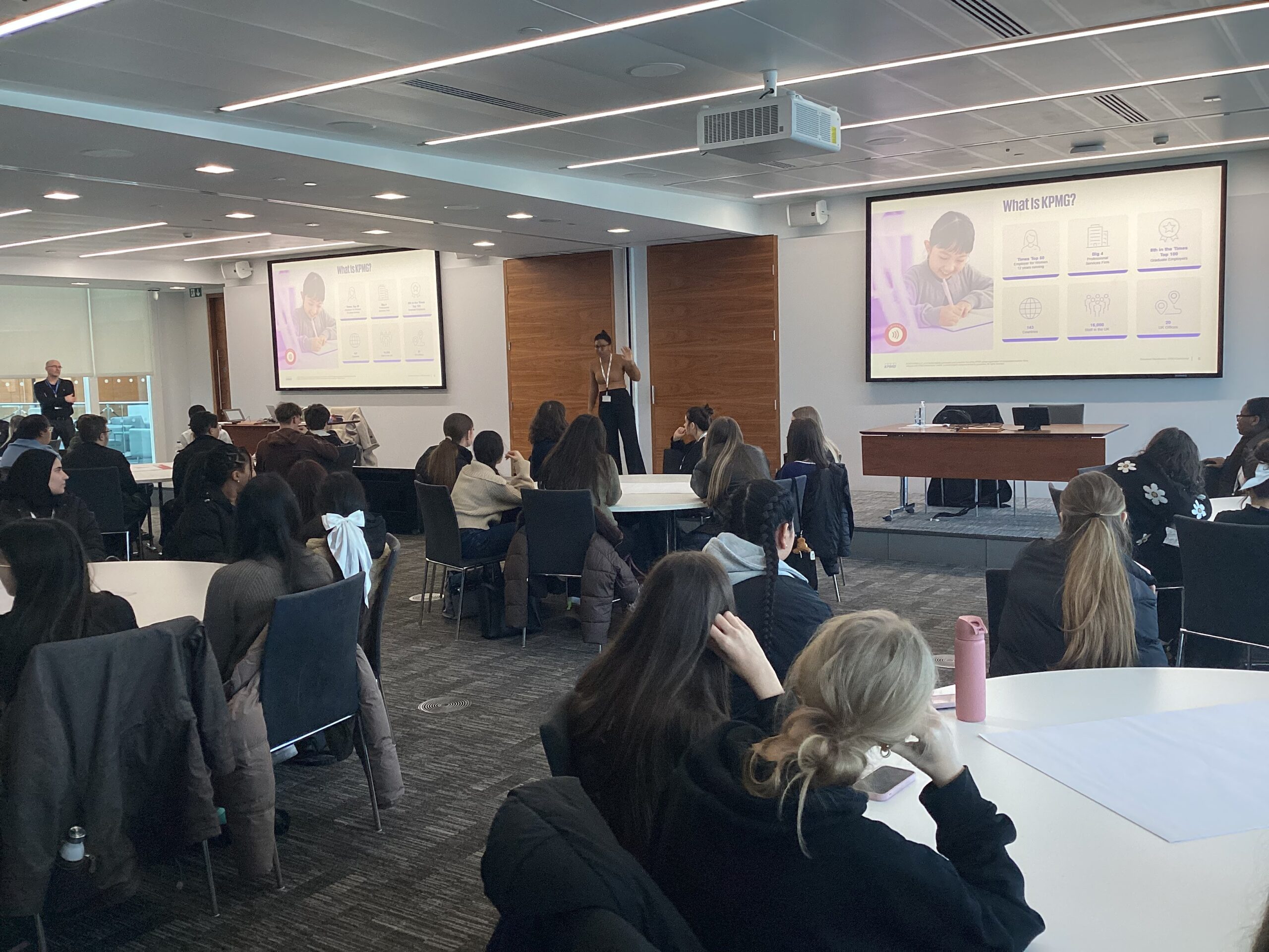 Sixth Form Students Explore Careers at KPMG! - John Henry Newman