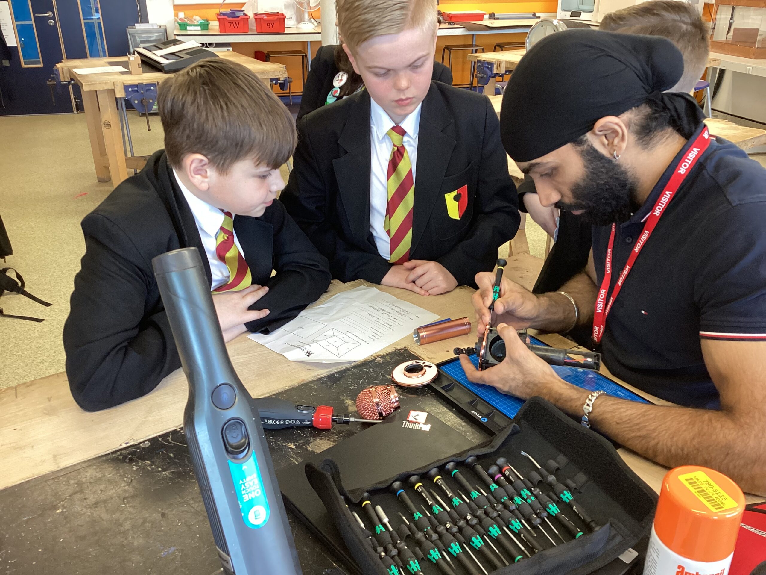 JHNCC Hosts Repair Lab with BCU – Hands-On Tech Learning in Action ...