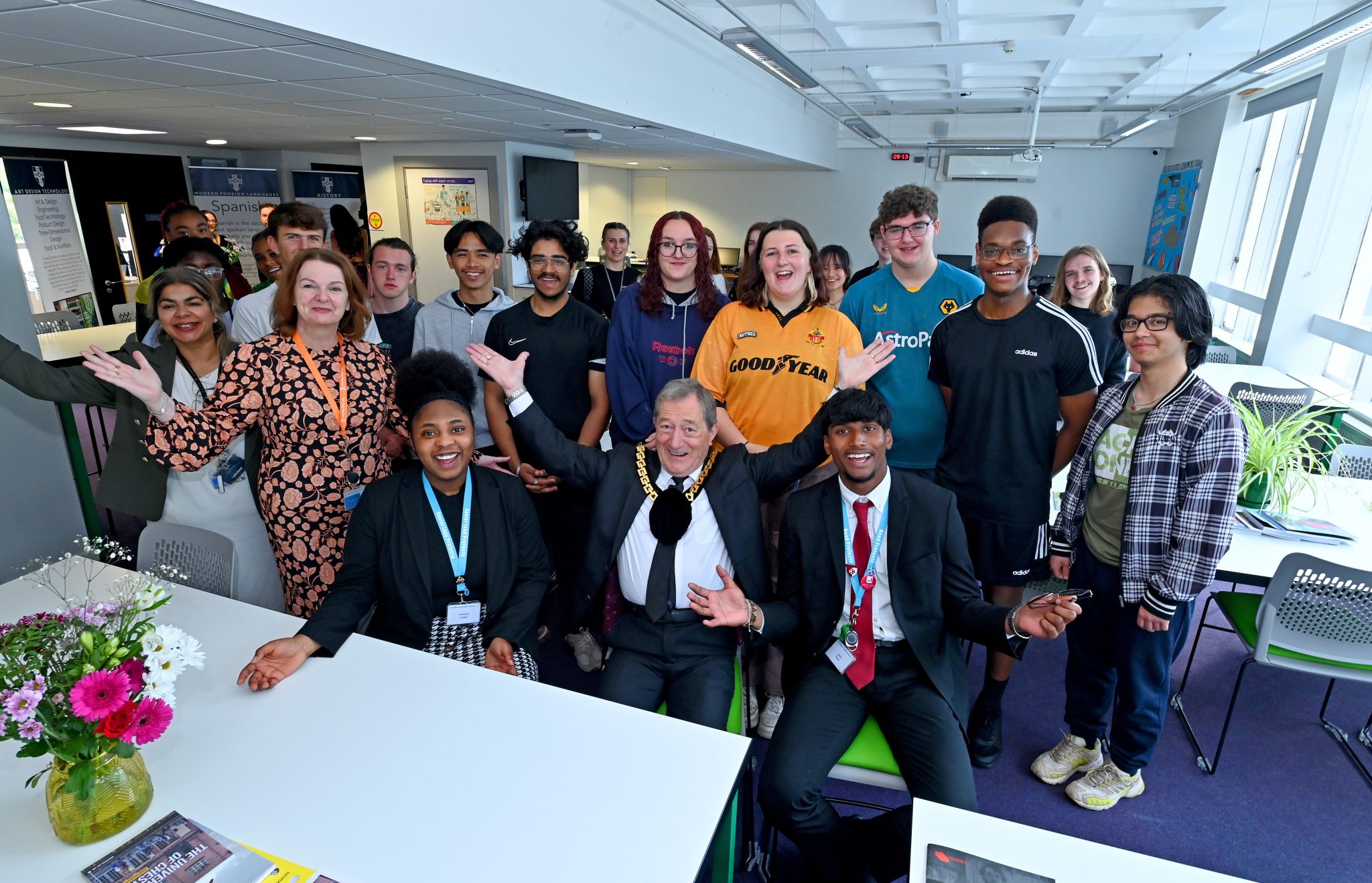 Mayor Opens New Sixth Form Centre | St Edmund's Catholic Academy