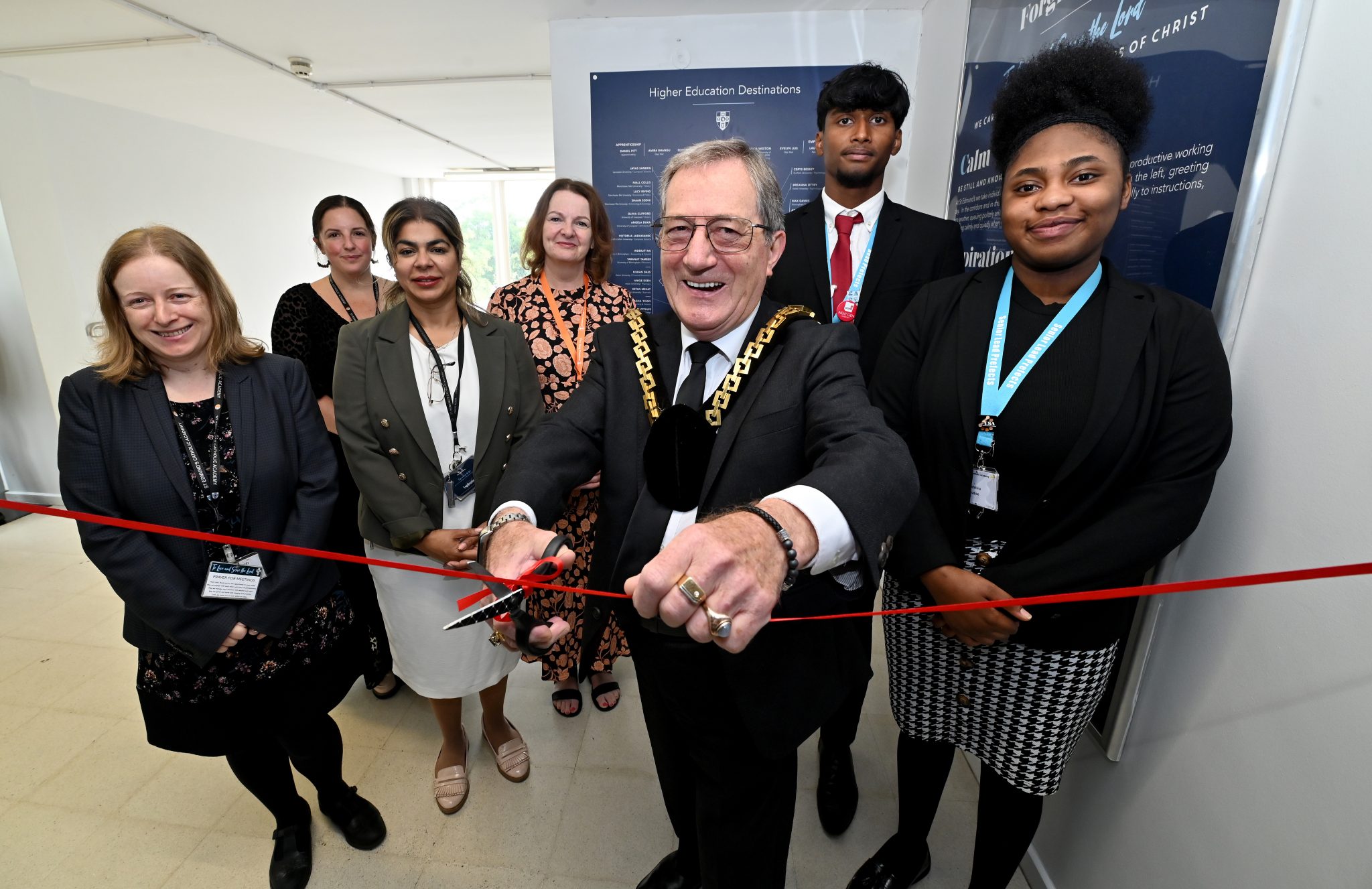 Mayor Opens New Sixth Form Centre | St Edmund's Catholic Academy