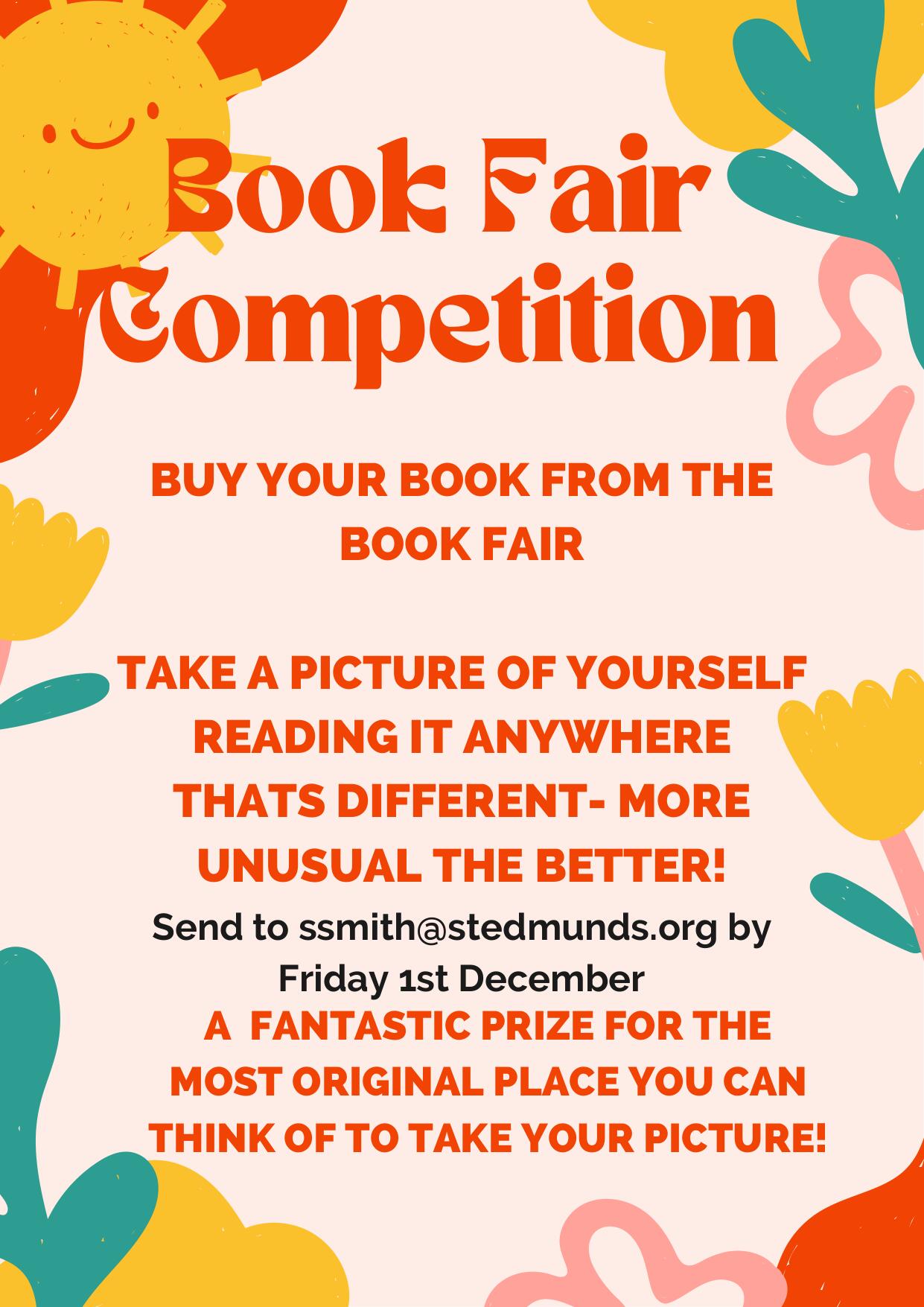 St Edmund’s Book Fair Competition | St Edmund's Catholic Academy
