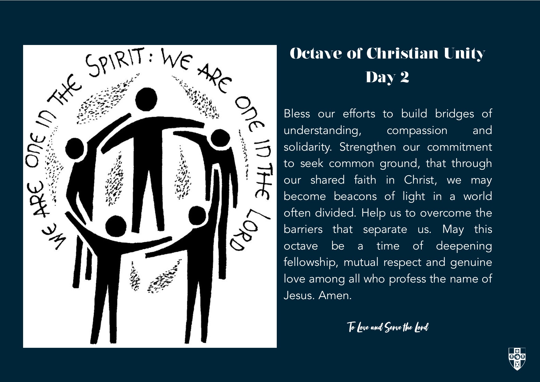 Octave of Christian Unity – Day 2 | St Edmund's Catholic Academy