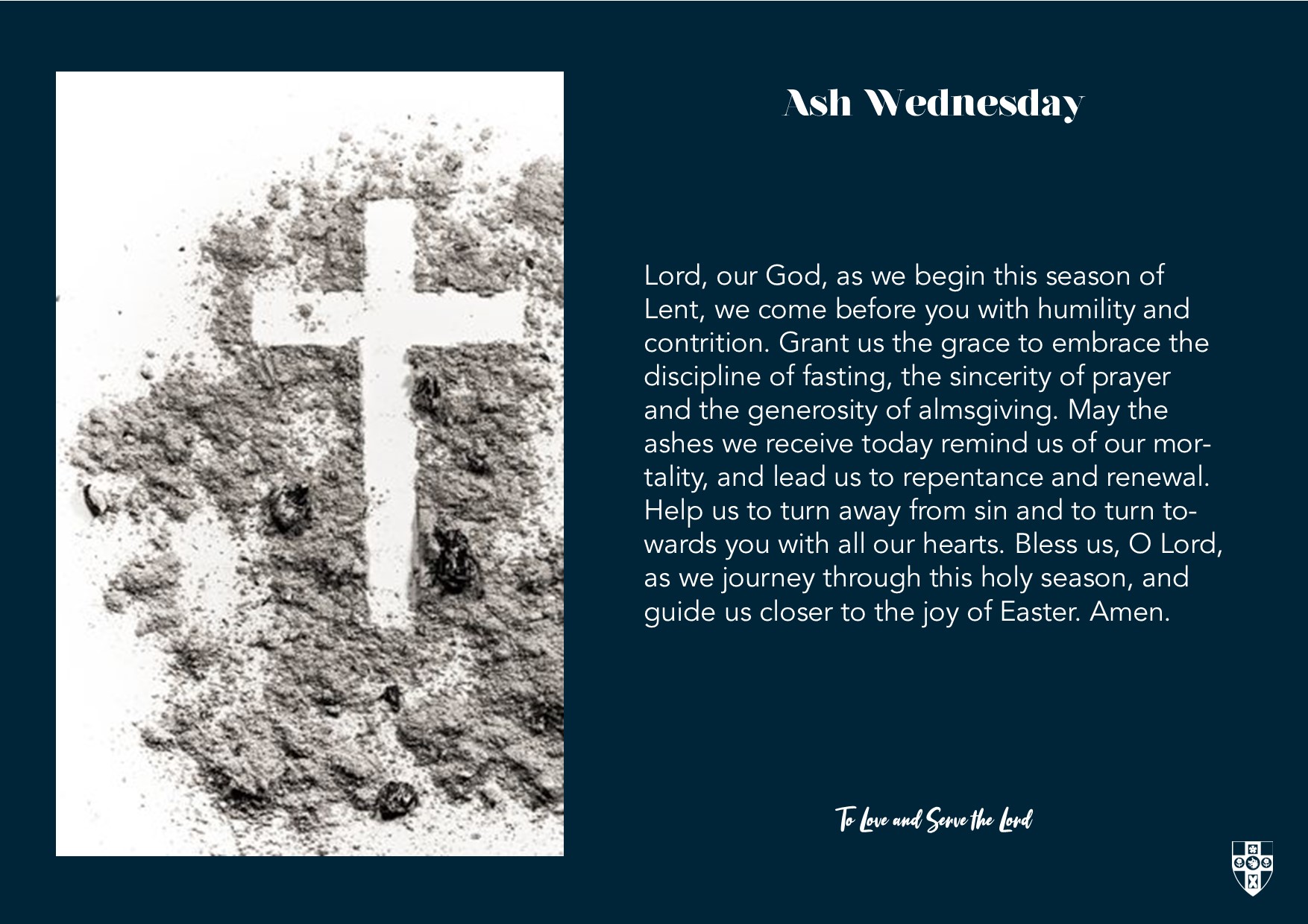 Ash Wednesday | St Edmund's Catholic Academy