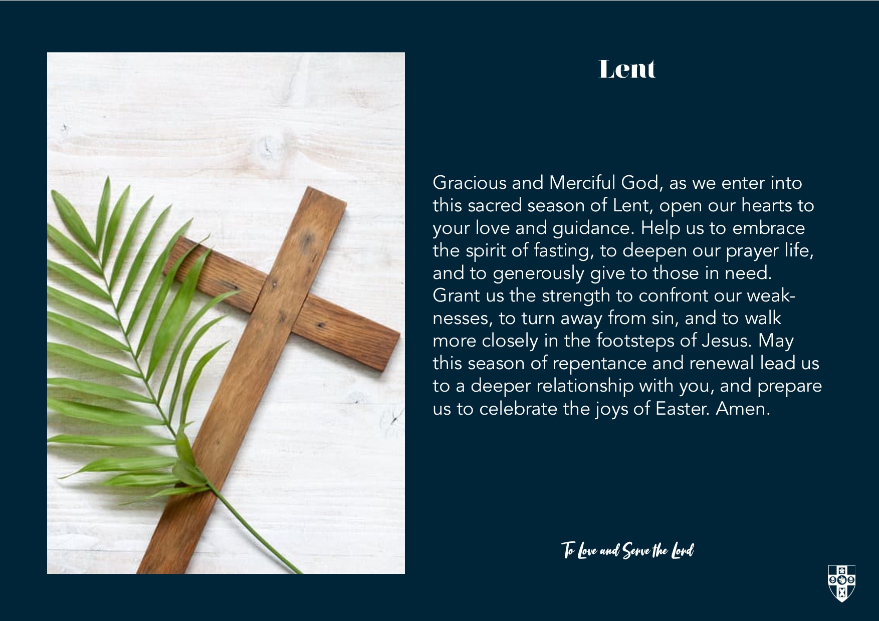 Lent 2024 | St Edmund's Catholic Academy
