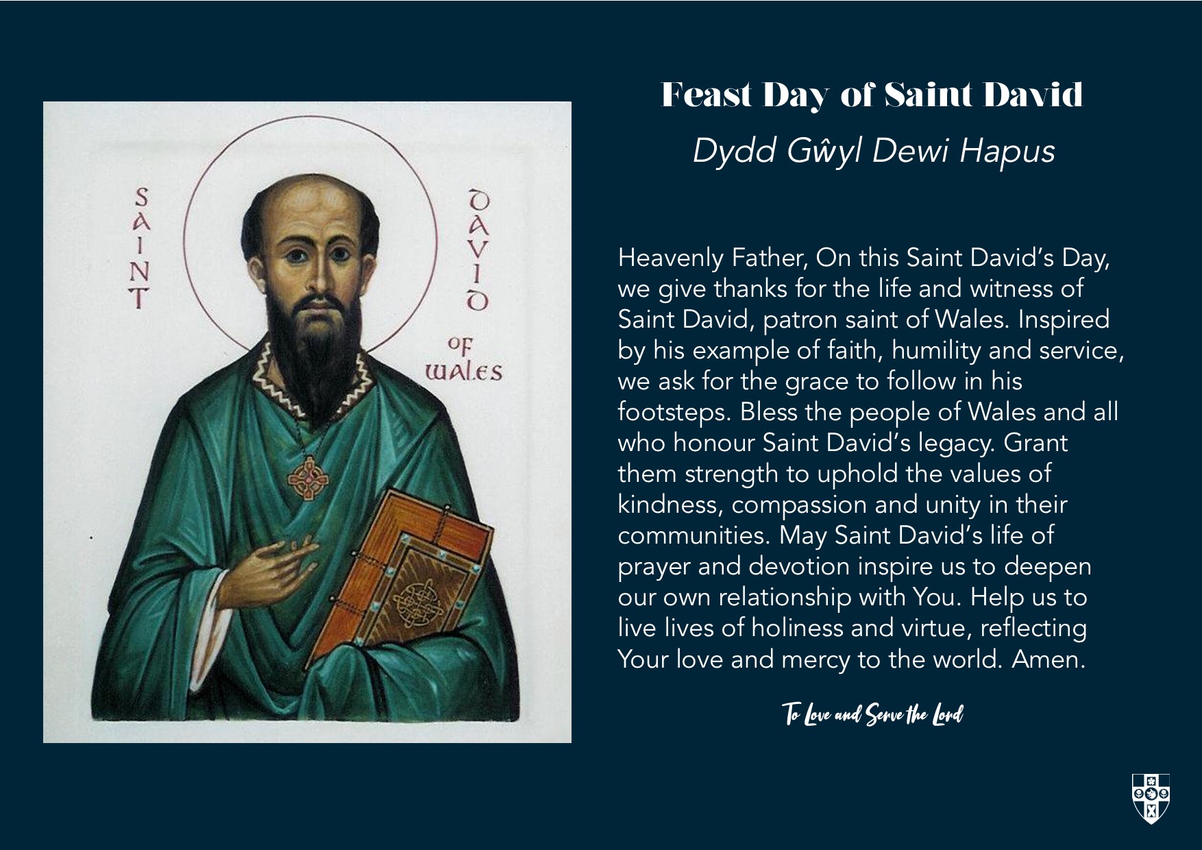 Celebrating Saint David’s Day | St Edmund's Catholic Academy