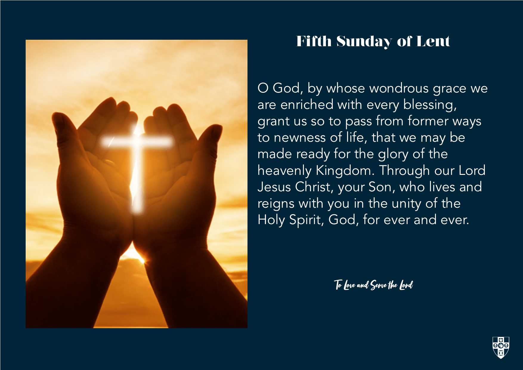 Embracing Hope: Reflections on the Fifth Sunday of Lent | St Edmund's ...