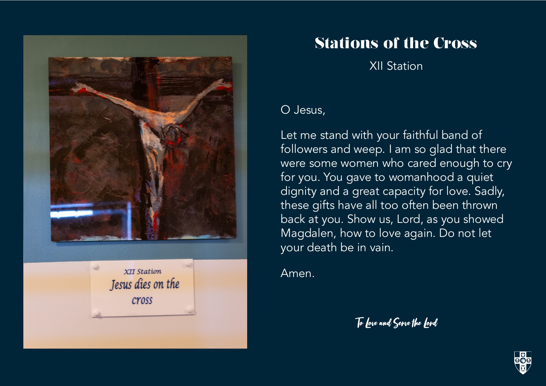 Stations of the Cross – Jesus Dies on the Cross | St Edmund's Catholic ...