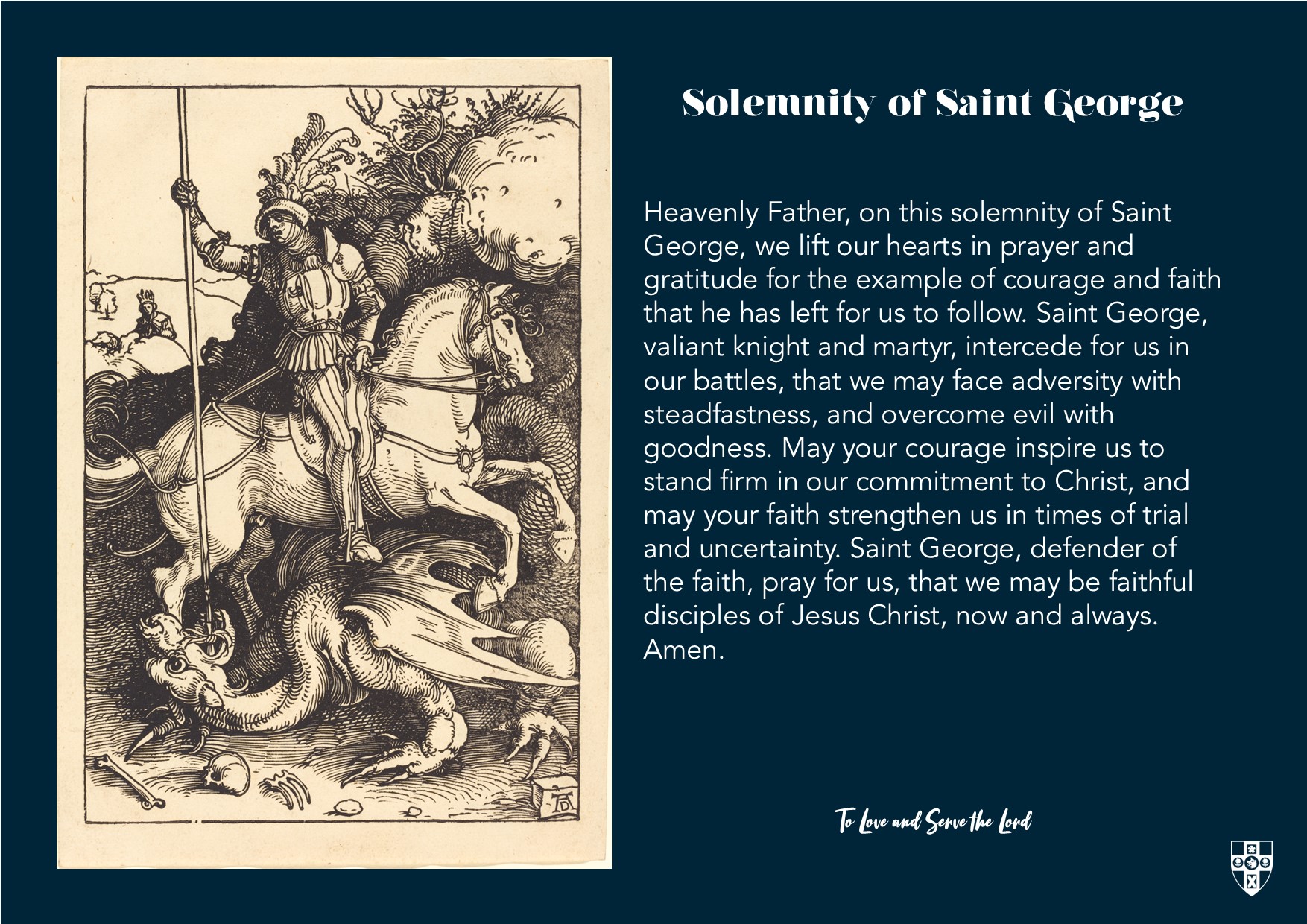 Saint George Solemnity: Courage, Faith and the Triumph of Goodness | St ...