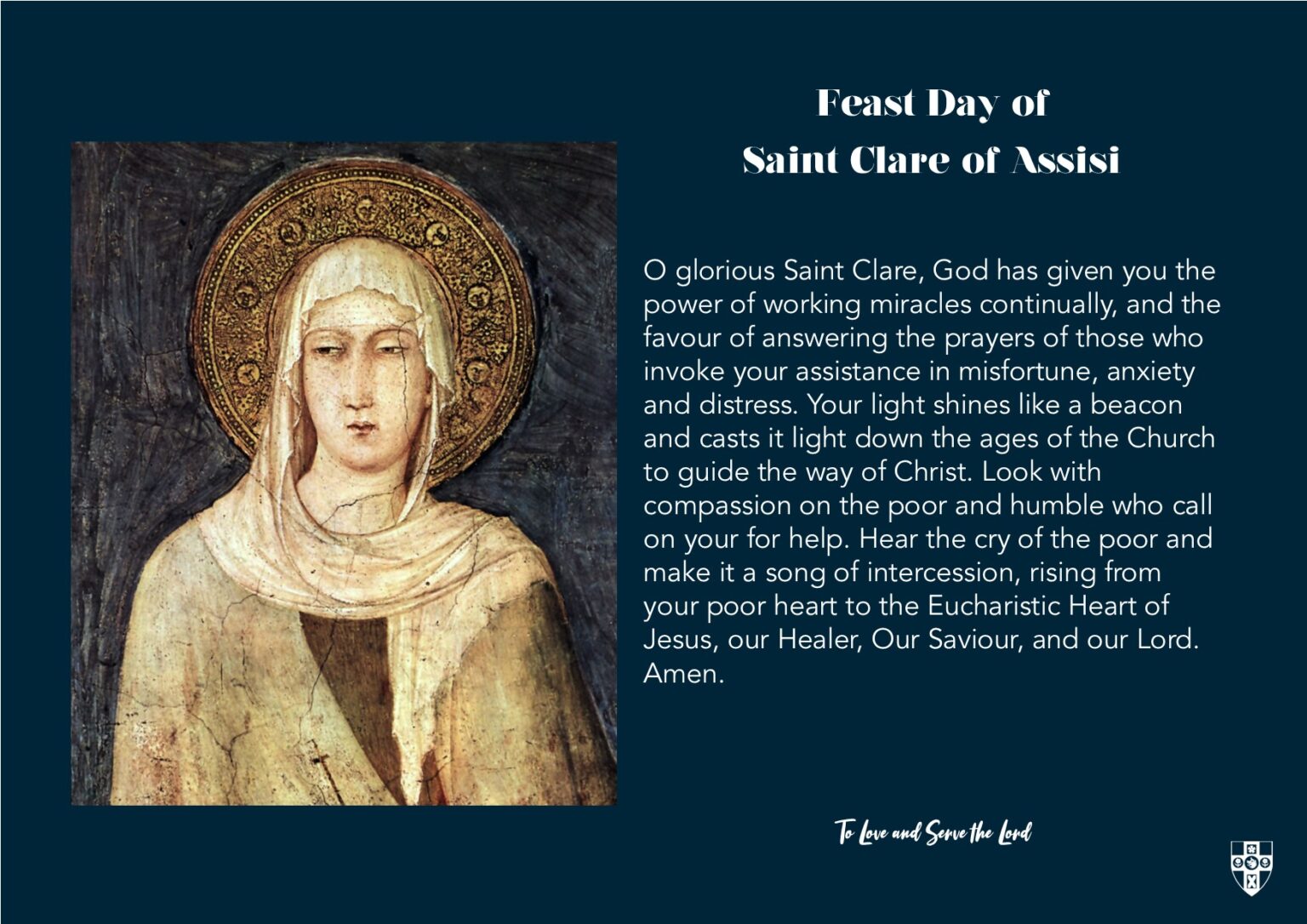 Celebrating the Feast of Saint Clare of Assisi: A Life of Radical ...