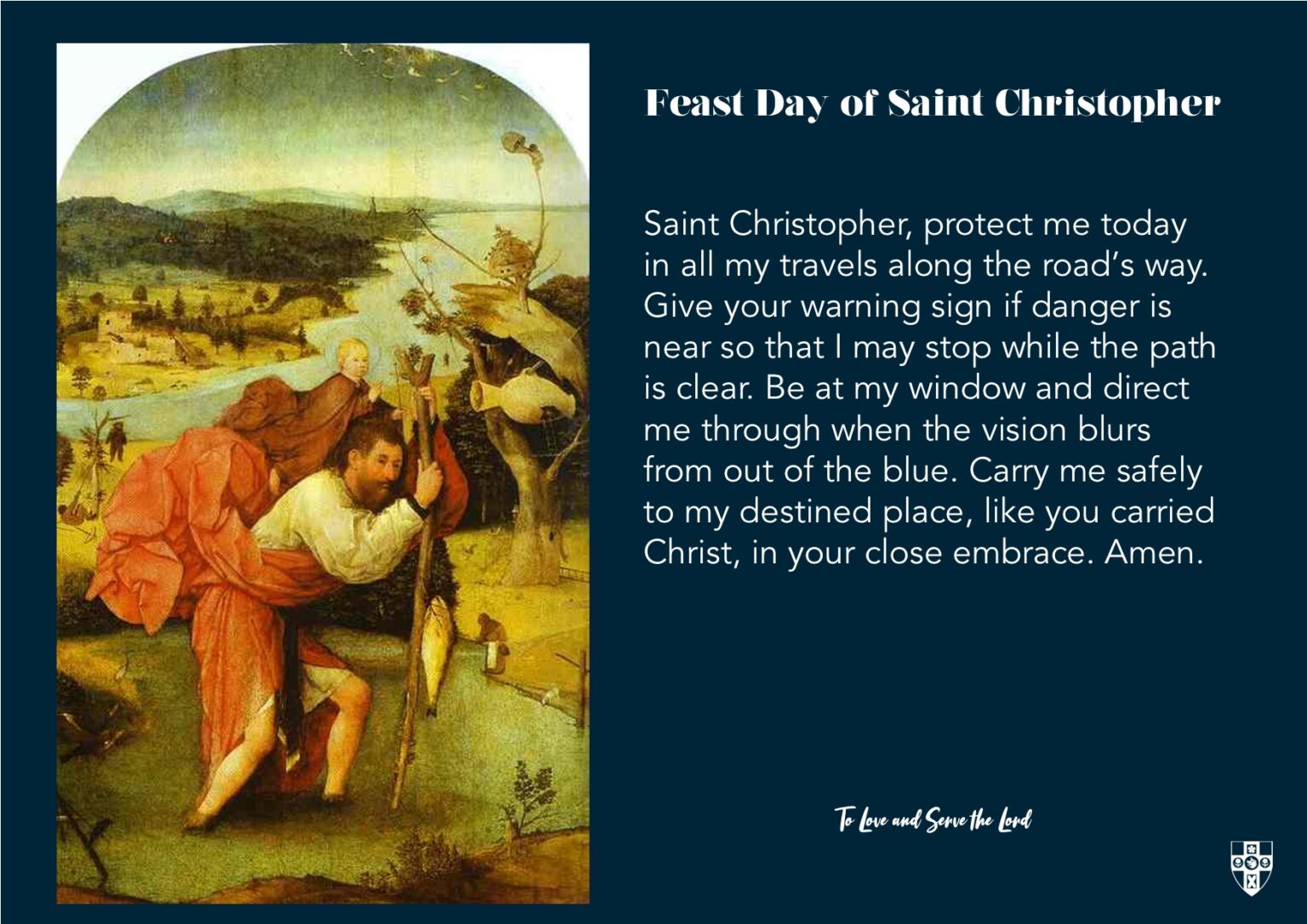 Celebrating Saint Christopher: Patron of Travelers and Bearer of Christ ...