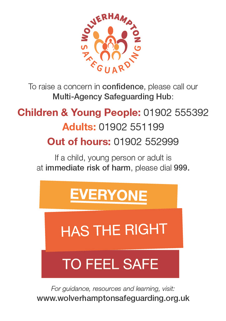 Wolverhampton Safeguarding Week | St Teresa's Catholic Primary Academy