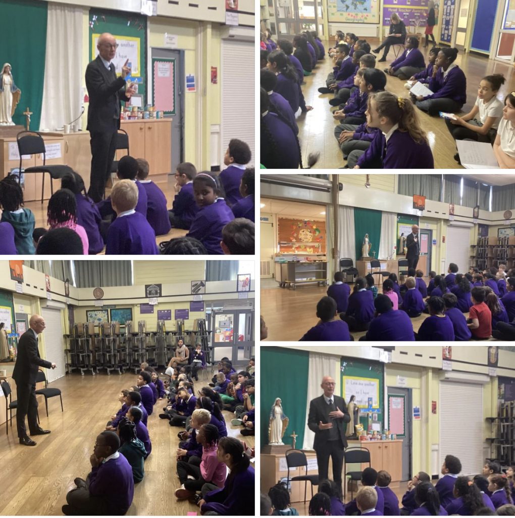 St Teresa’s Catholic Primary welcomes local MP | St Teresa's Catholic Primary Academy