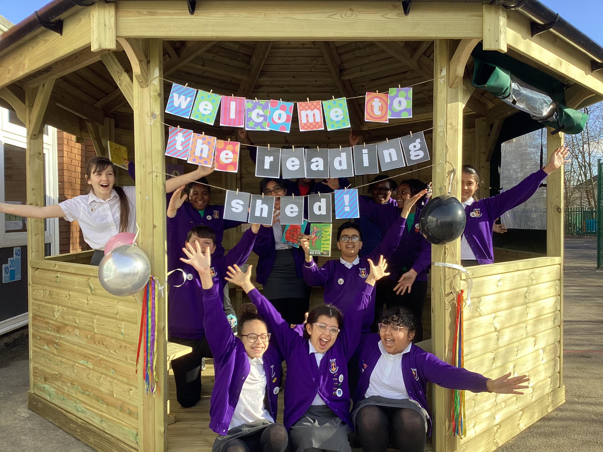 New Reading Shed! | St Teresa's Catholic Primary Academy