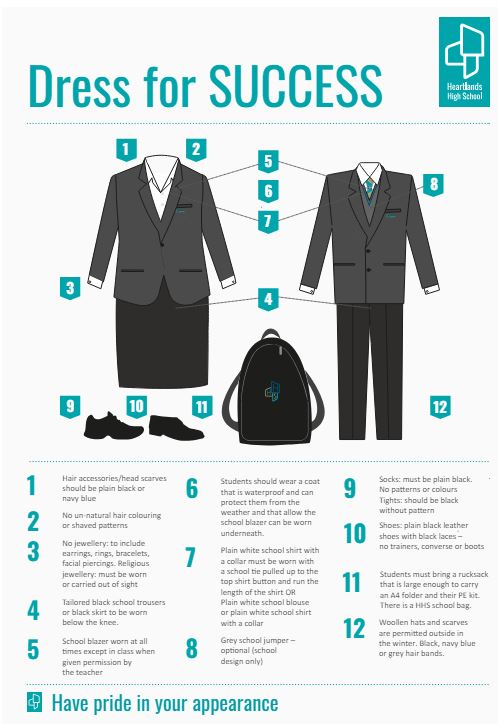 Uniform expectations | Heartlands High School