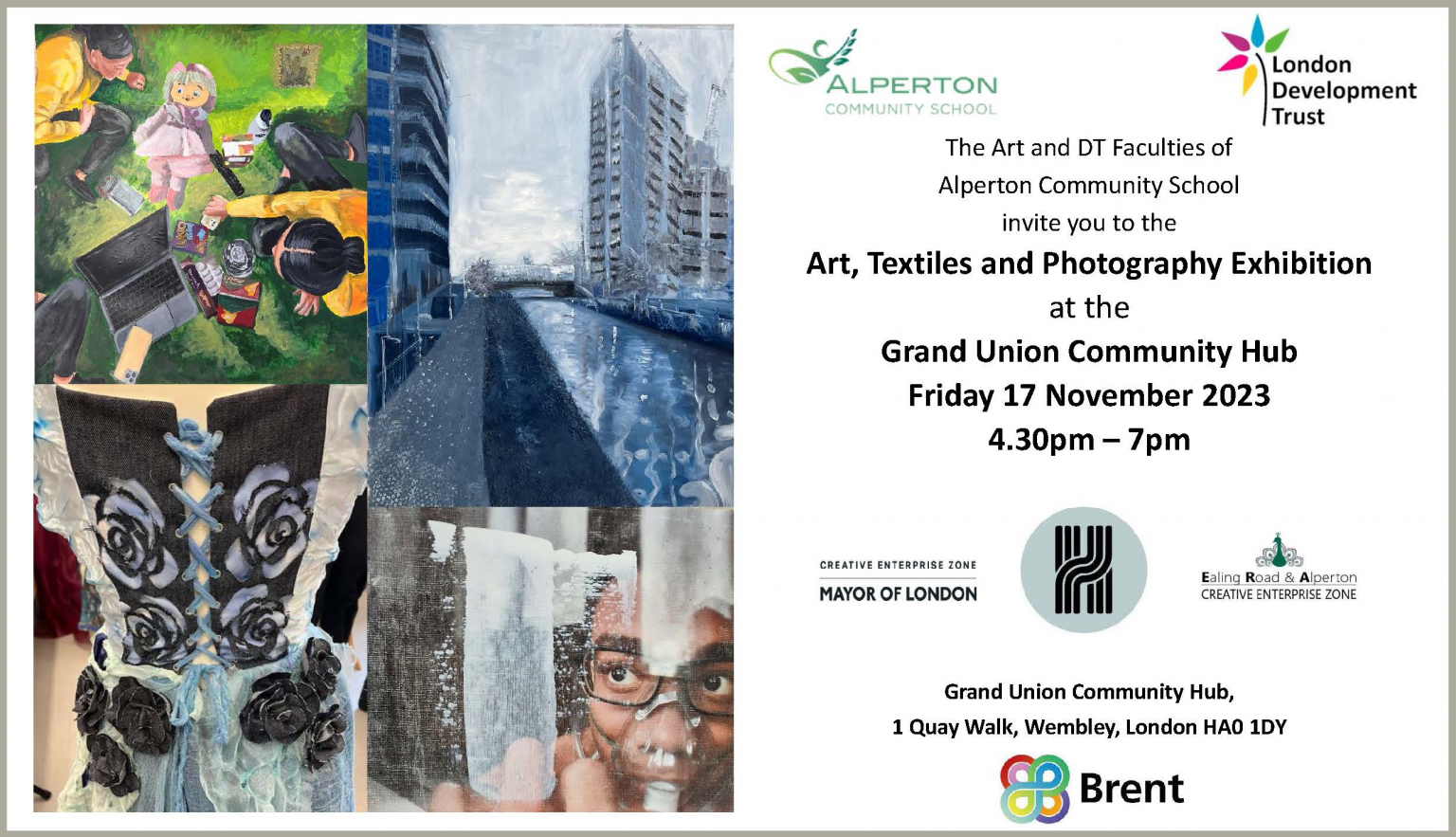 Alperton Community School Art, Textiles and Photography Exhibition ...