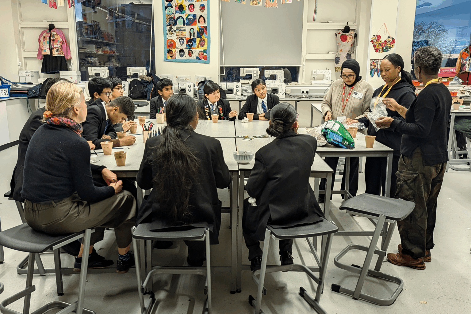 Eco workshop with Urban Oasis Project | Alperton Community School