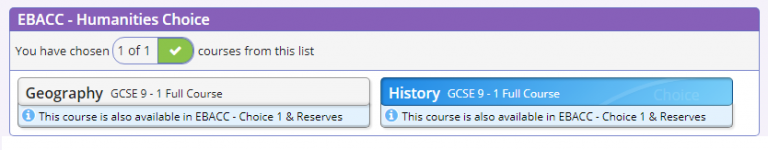 How To Make Your EBACC Options Choices | Kepier School
