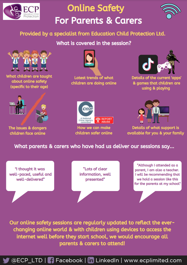 Online Safety Session for Parents | ENFIELD GRAMMAR SCHOOL