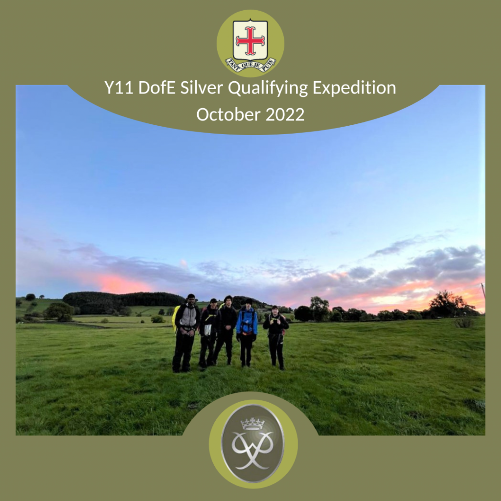 Our EGS Y11 Boys off on their DofE Silver Expedition | ENFIELD GRAMMAR ...