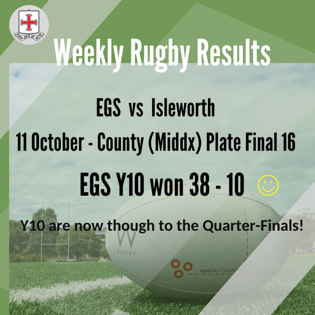 Sport Results from Last Week – Good Week For Our Y10 Rugby Players ...