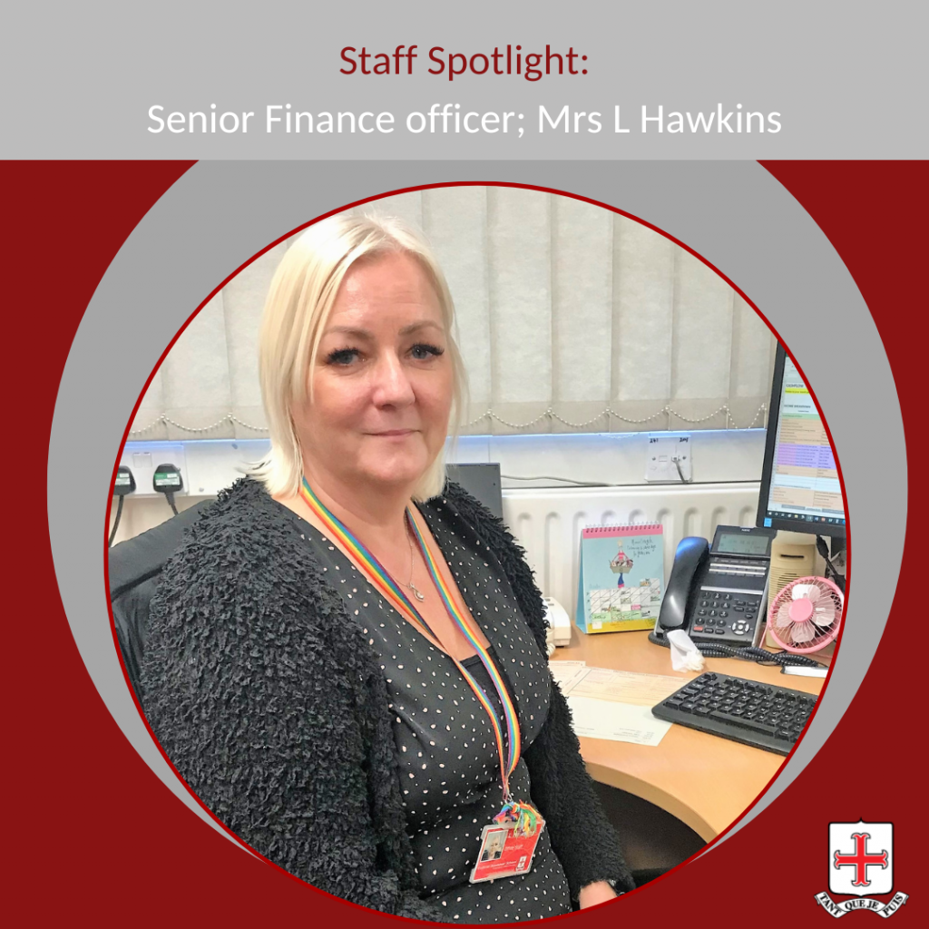 Staff Spotlight: Mrs Hawkins, Senior Finance Officer | ENFIELD GRAMMAR SCHOOL