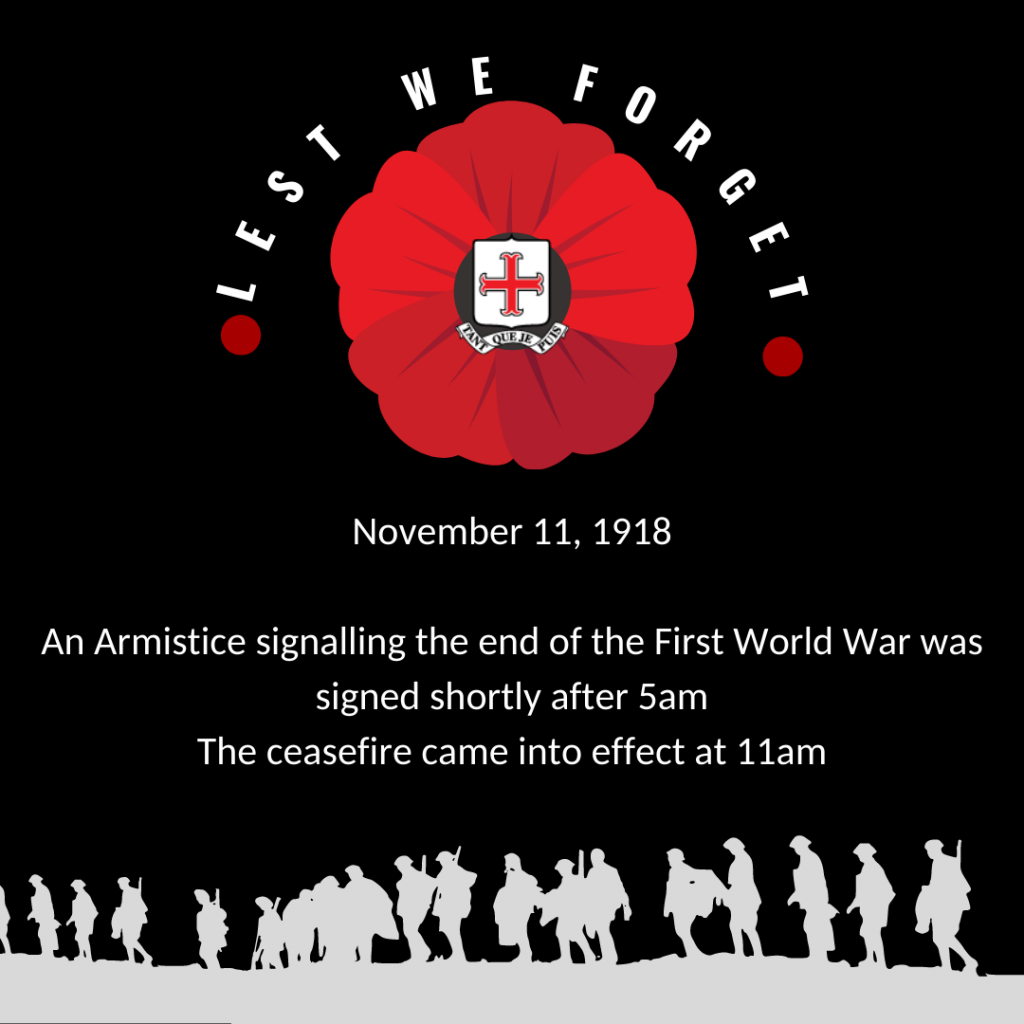 The Final Minutes of WWI – Remembrance | ENFIELD GRAMMAR SCHOOL