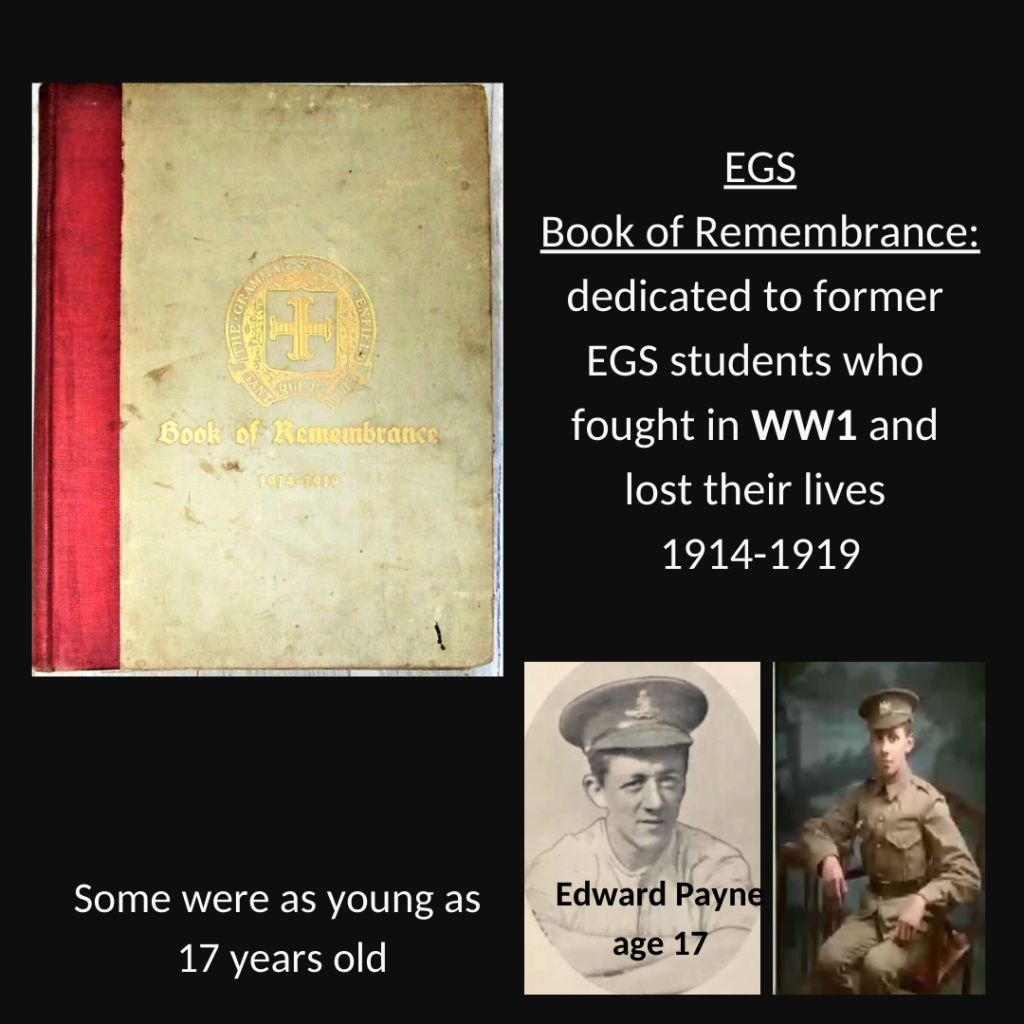 The Final Minutes of WWI – Remembrance | ENFIELD GRAMMAR SCHOOL