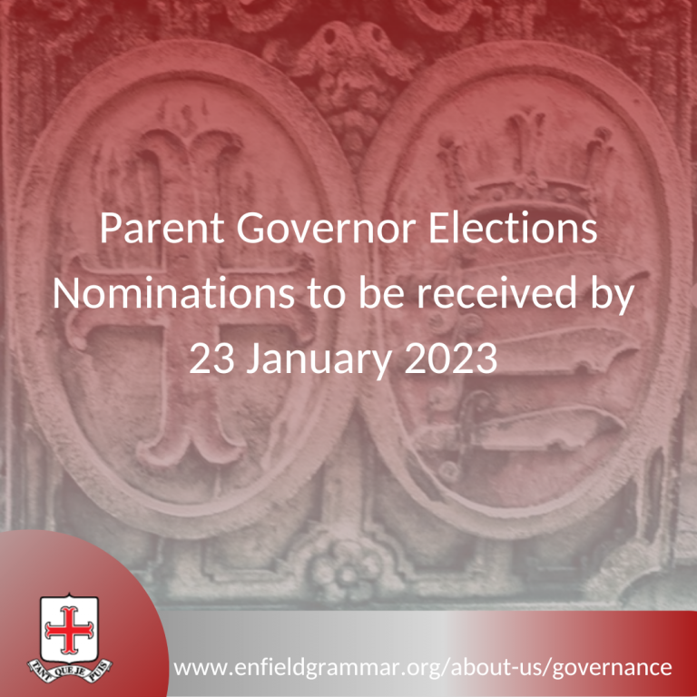 Parent Governor Elections | ENFIELD GRAMMAR SCHOOL