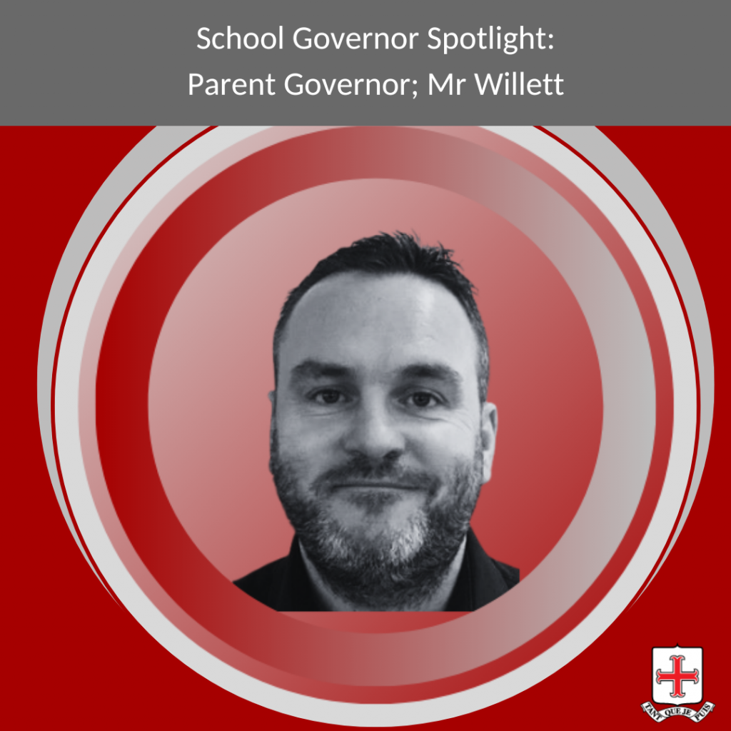 #SchoolGovernorSpotlight : Mr D Willett | ENFIELD GRAMMAR SCHOOL
