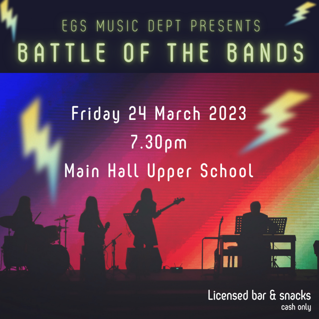 It’s nearly time for our Battle of the Bands!! | ENFIELD GRAMMAR SCHOOL