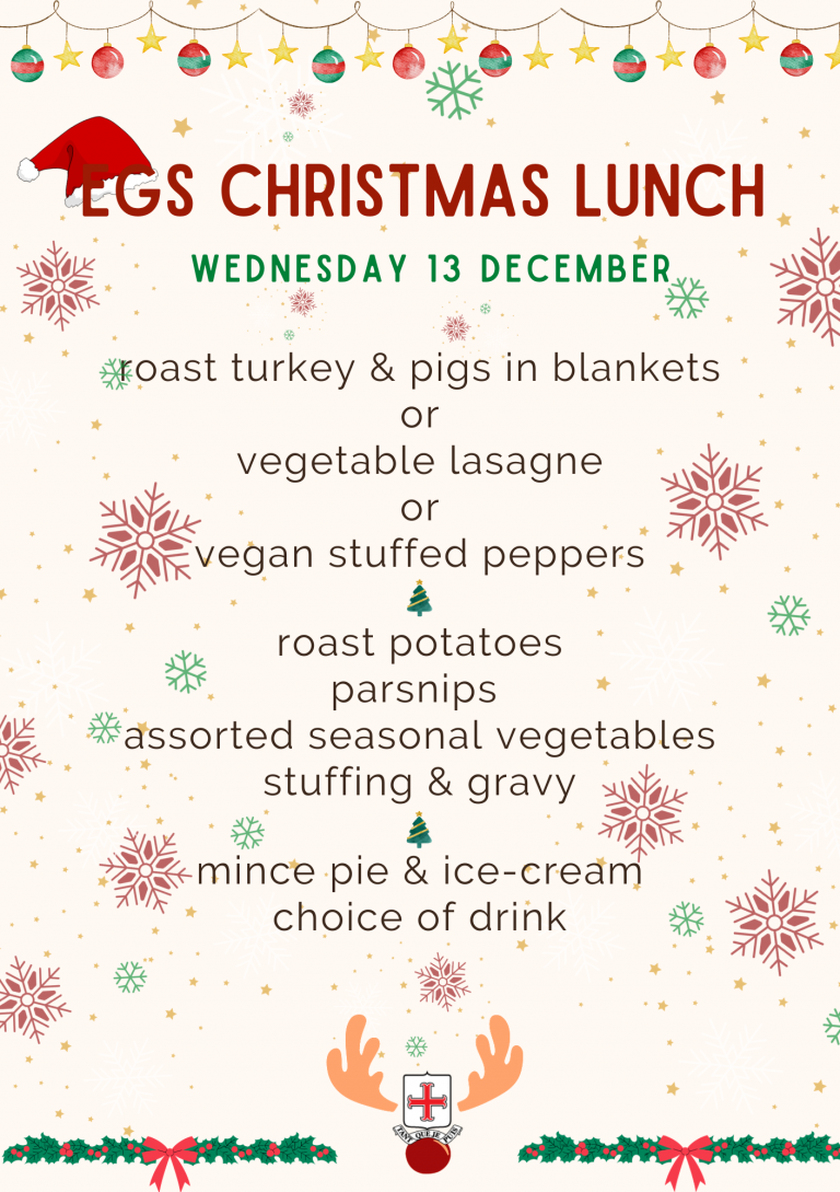 Festive Lunch! | ENFIELD GRAMMAR SCHOOL