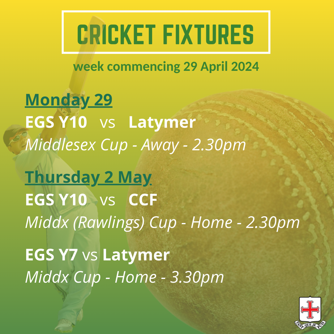 Cricket Fixtures | ENFIELD GRAMMAR SCHOOL