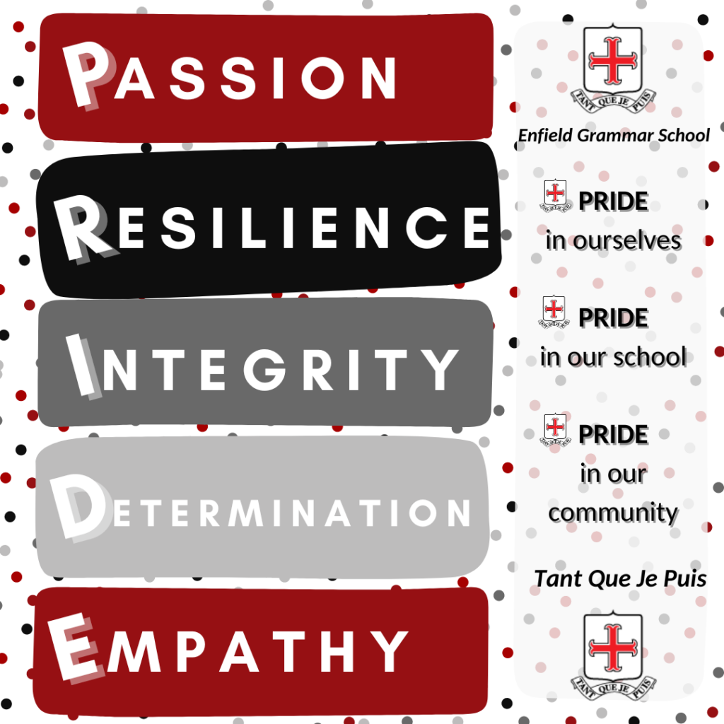 School Values – Poster Competition! | ENFIELD GRAMMAR SCHOOL