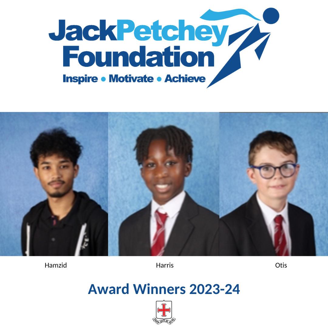Our Jack Petchey Winners 2023-2024 | ENFIELD GRAMMAR SCHOOL