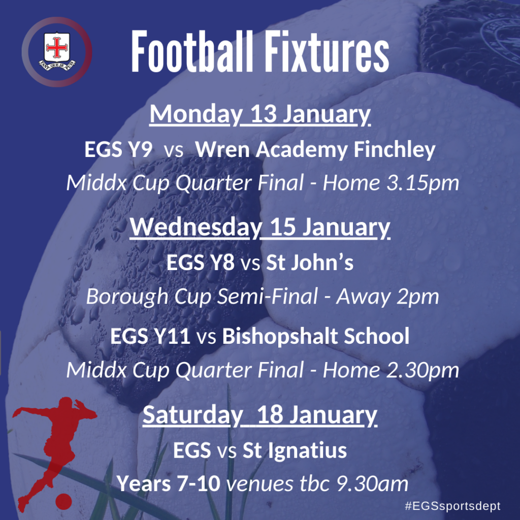 Football Fixtures | ENFIELD GRAMMAR SCHOOL