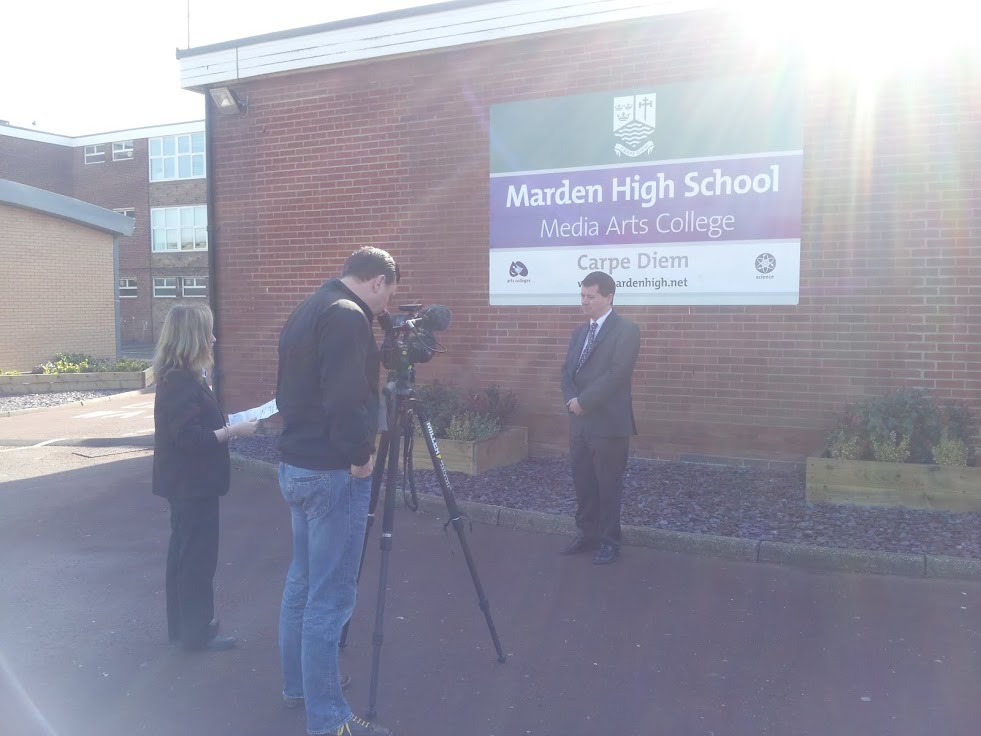 Marden and the BBC at Beamish | Marden High School