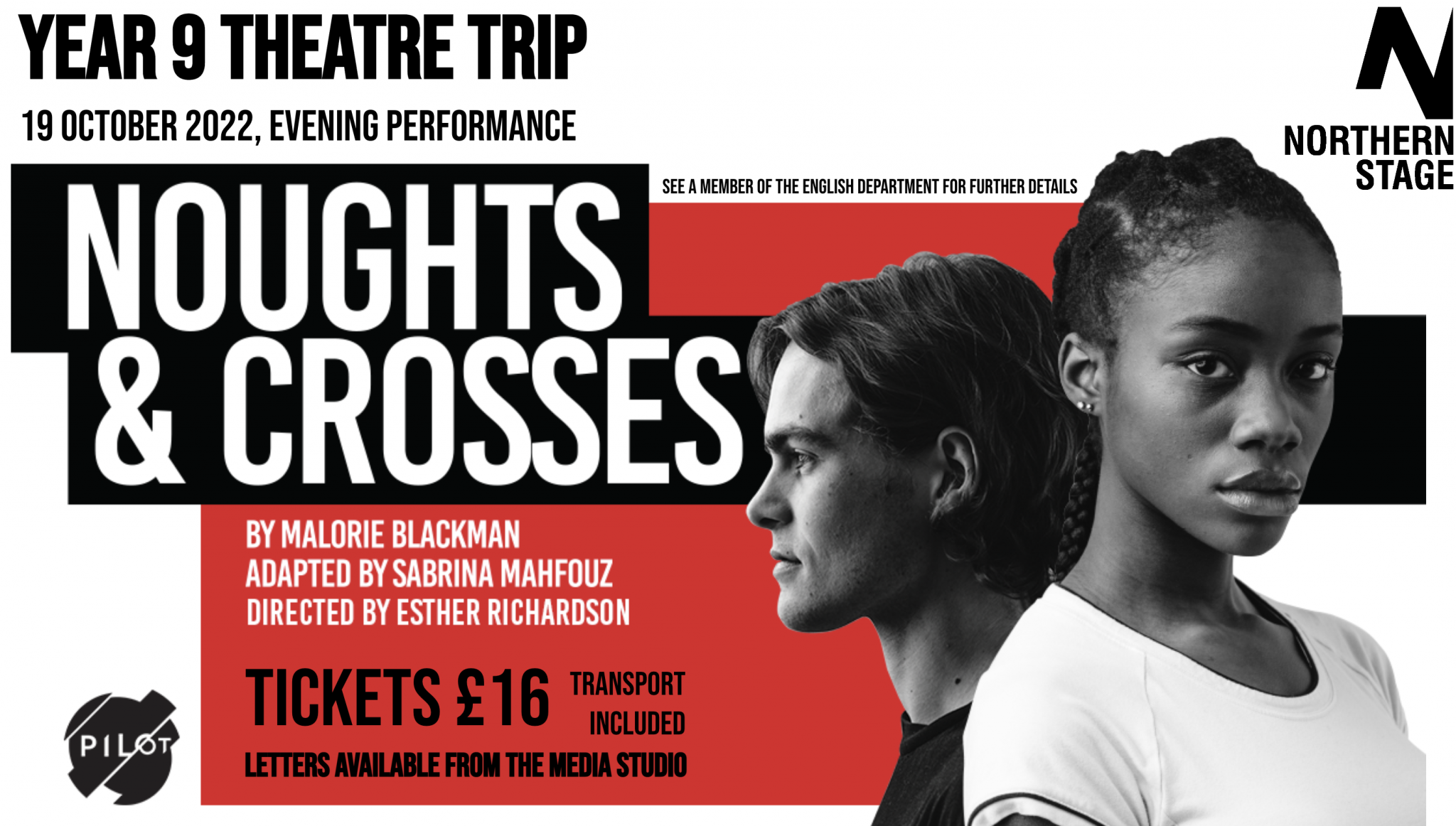 Noughts and Crosses Theatre Trip | Marden High School