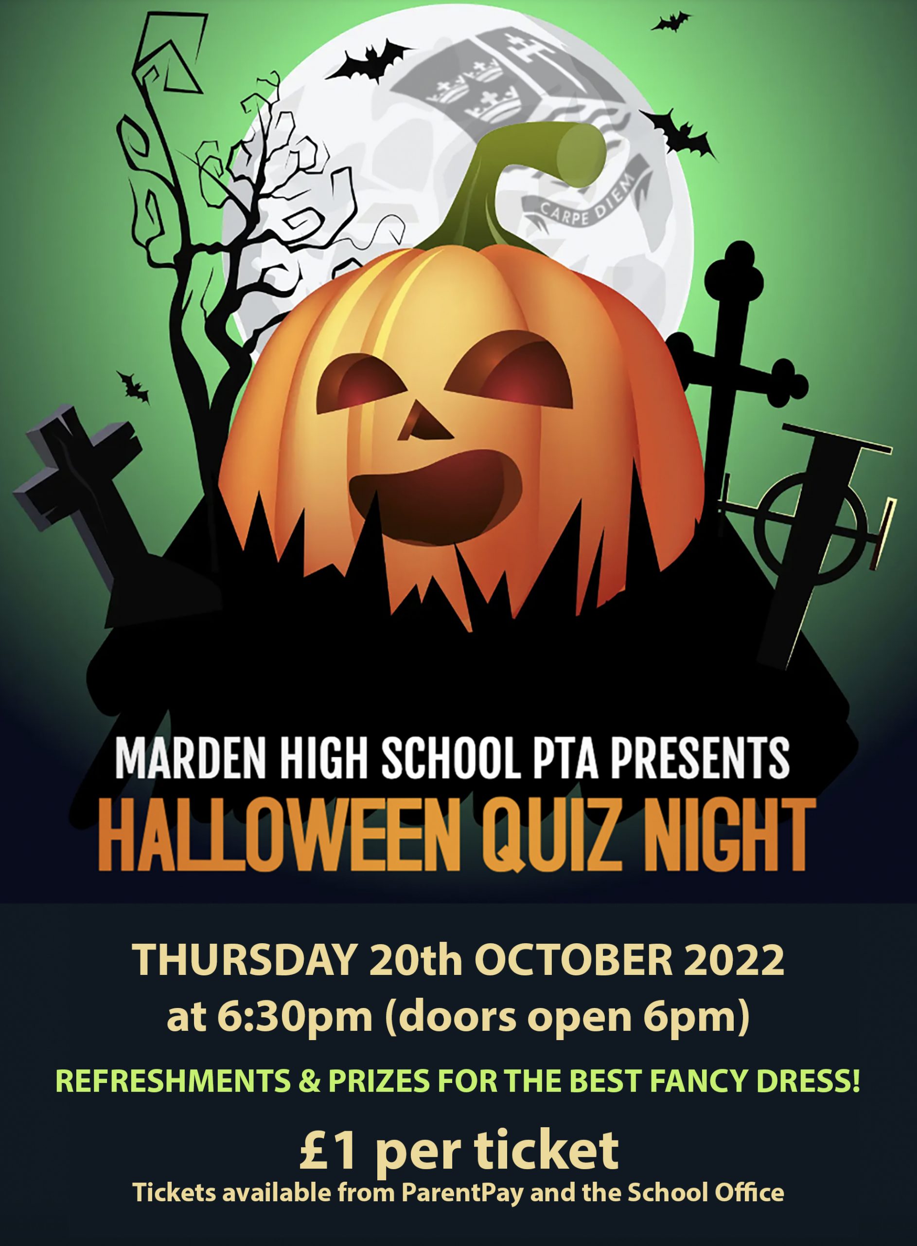 PTA Halloween Quiz Night | Marden High School