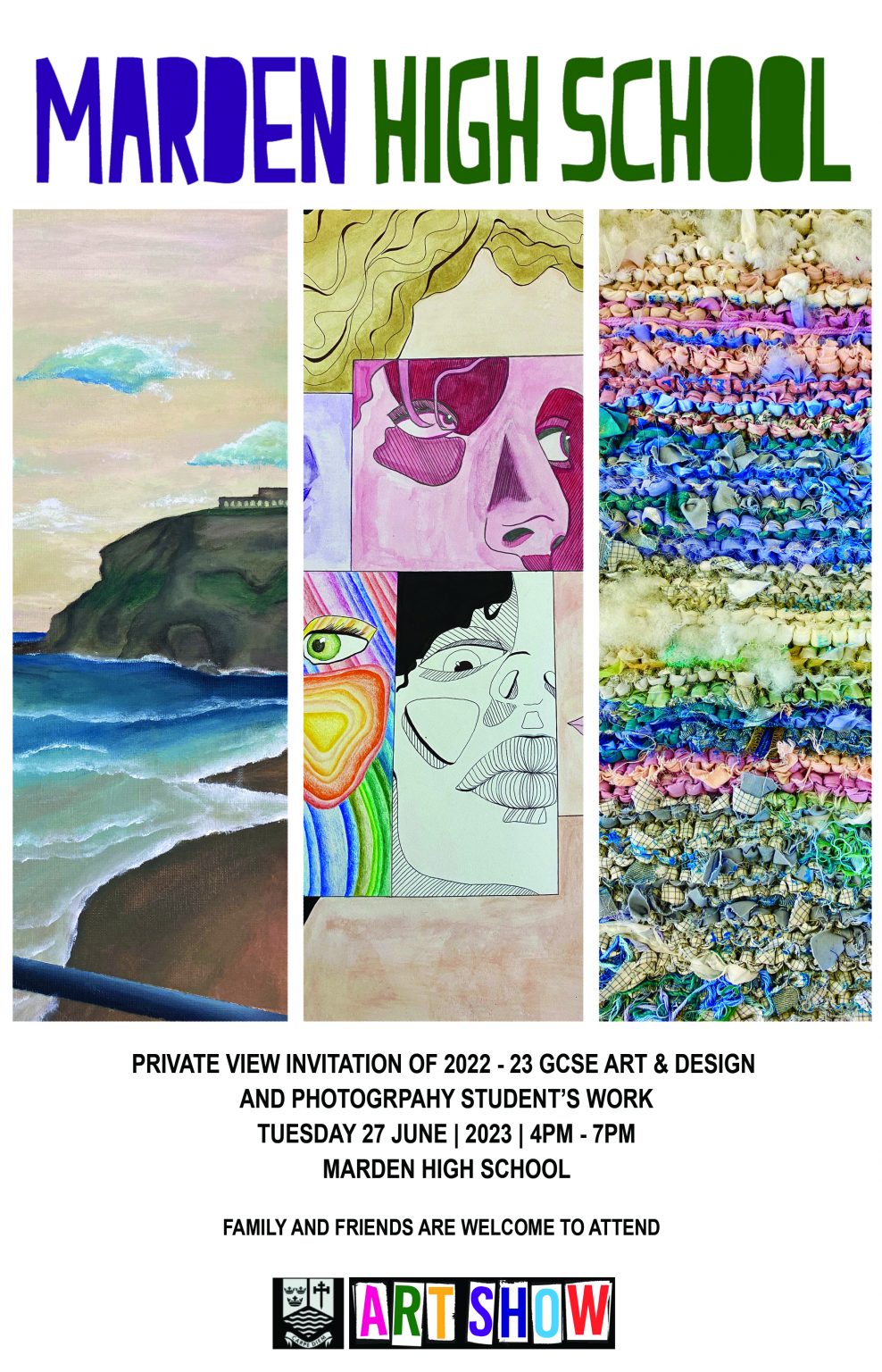 Year 11 Art & Photography Show | Marden High School